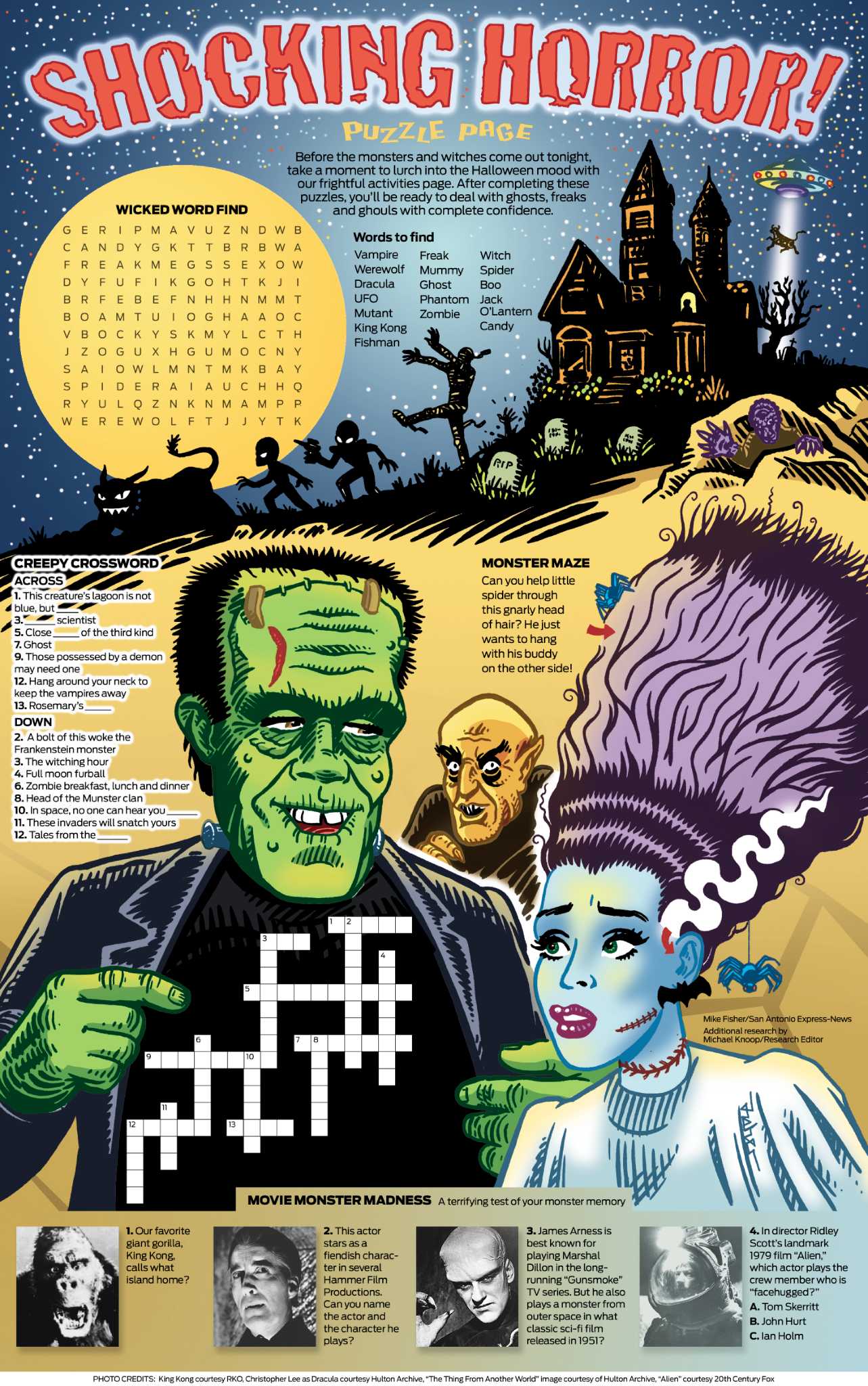 Halloween puzzles