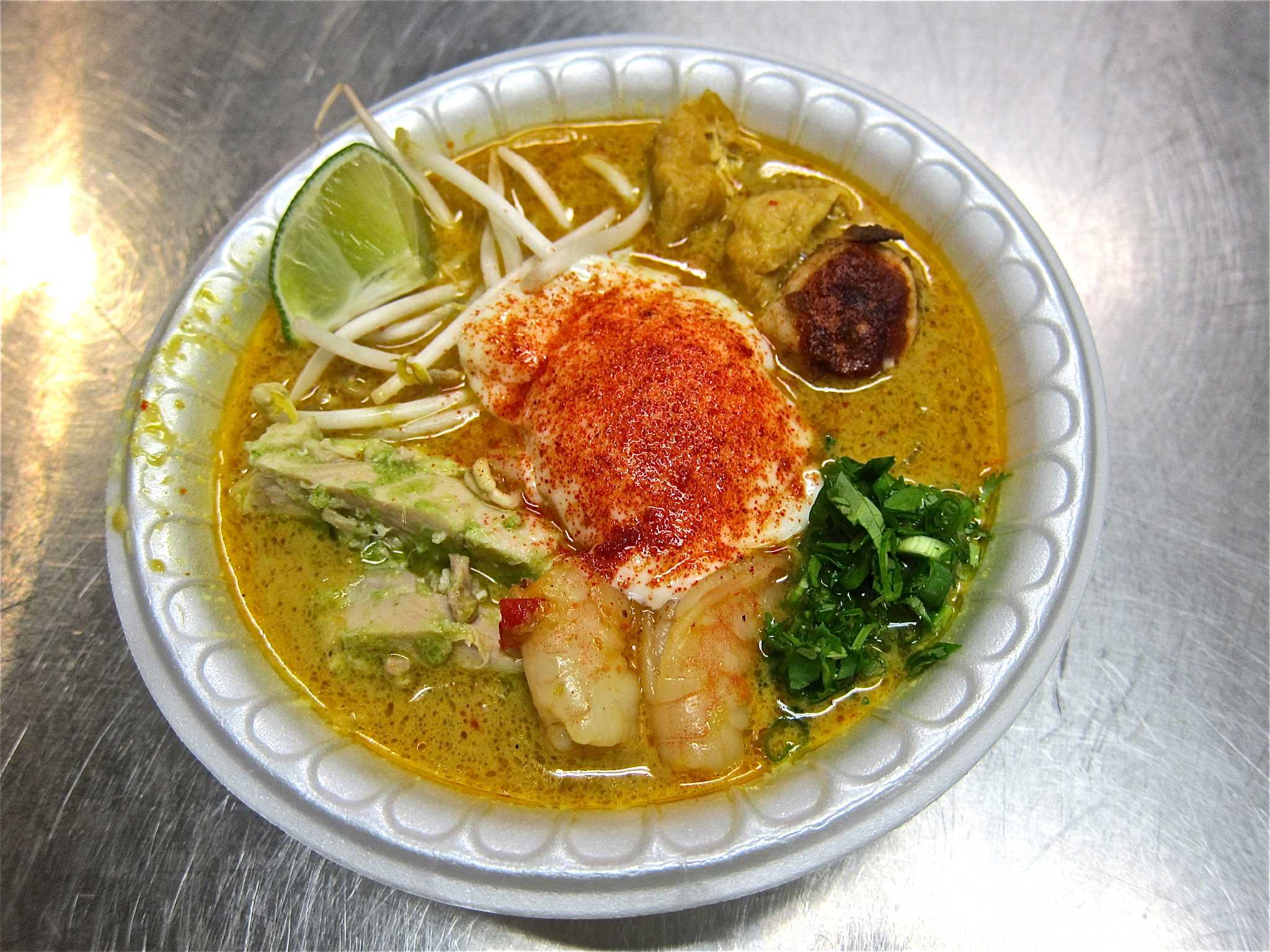 Dish of the week: Guest chef serves up an impressive curry laksa