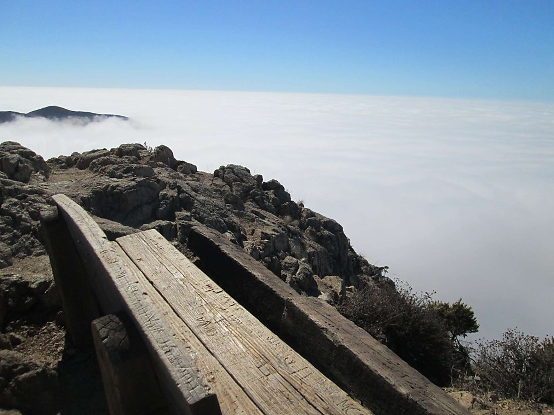 Lookout Bench at Garrapata State Park