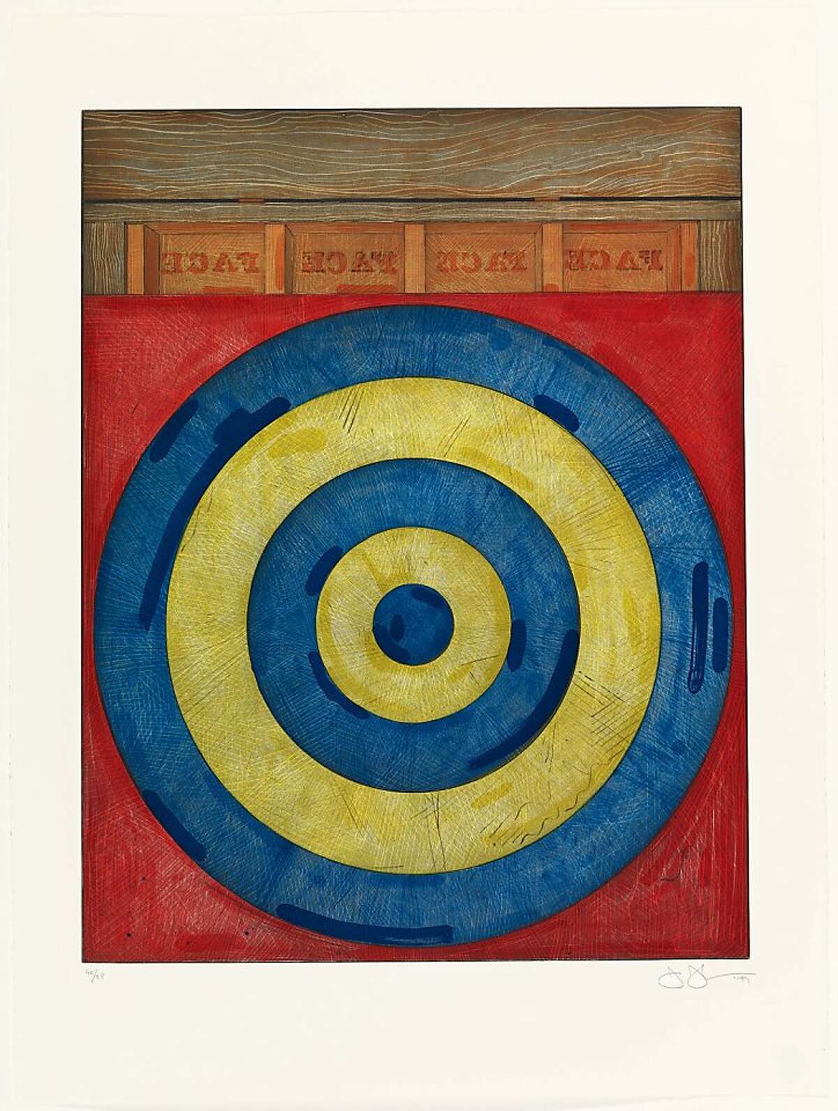 Jasper Johns as enigmatic as his work
