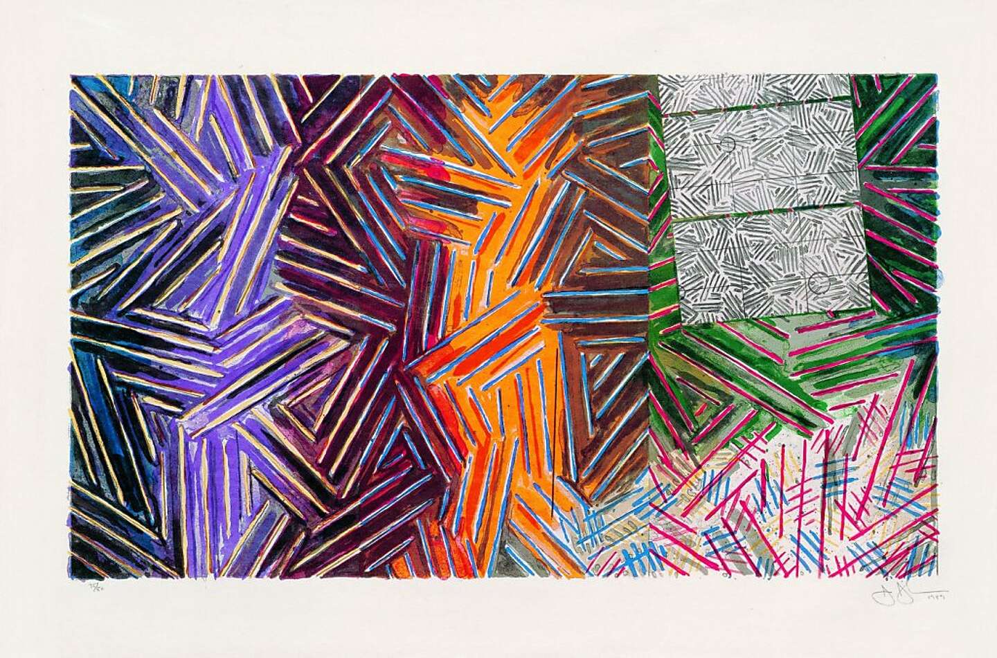 Jasper Johns review: SFMOMA's broad strokes