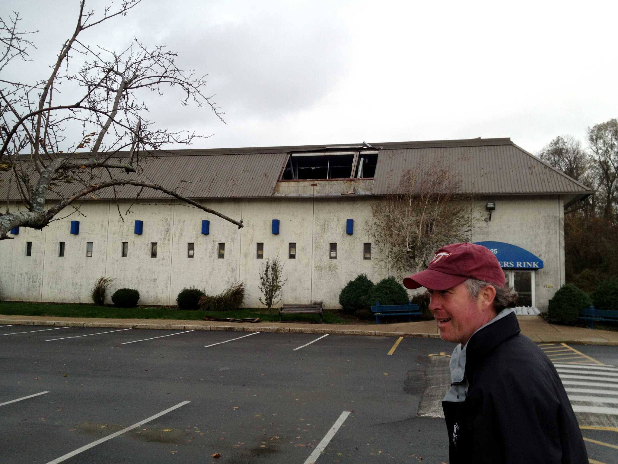 Terry Conners rink won't be beaten by Hurricane Sandy