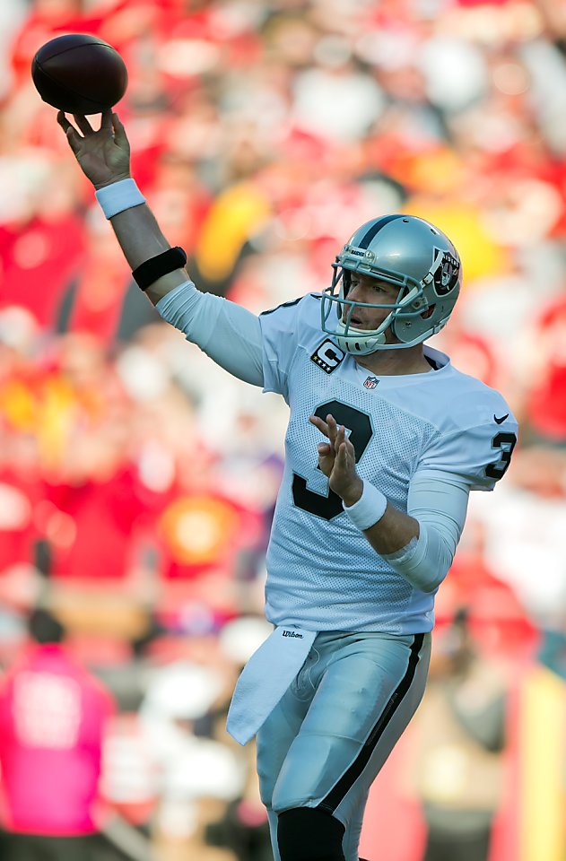 Raiders appreciate Palmer's presence