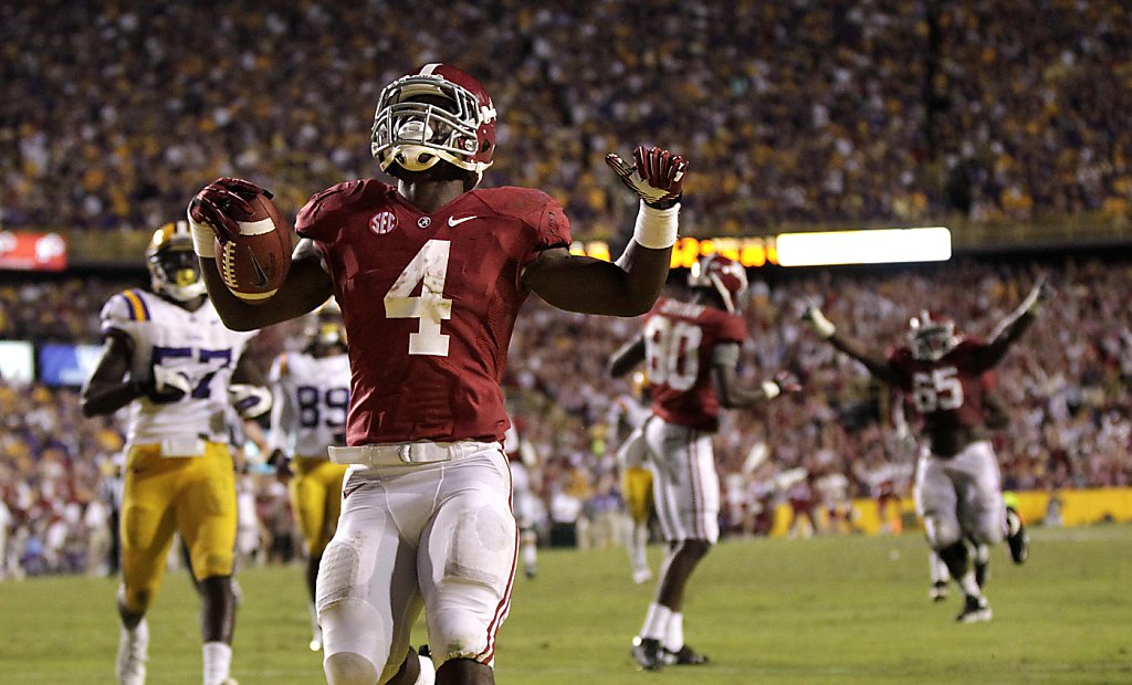 Late TD lifts Alabama over LSU