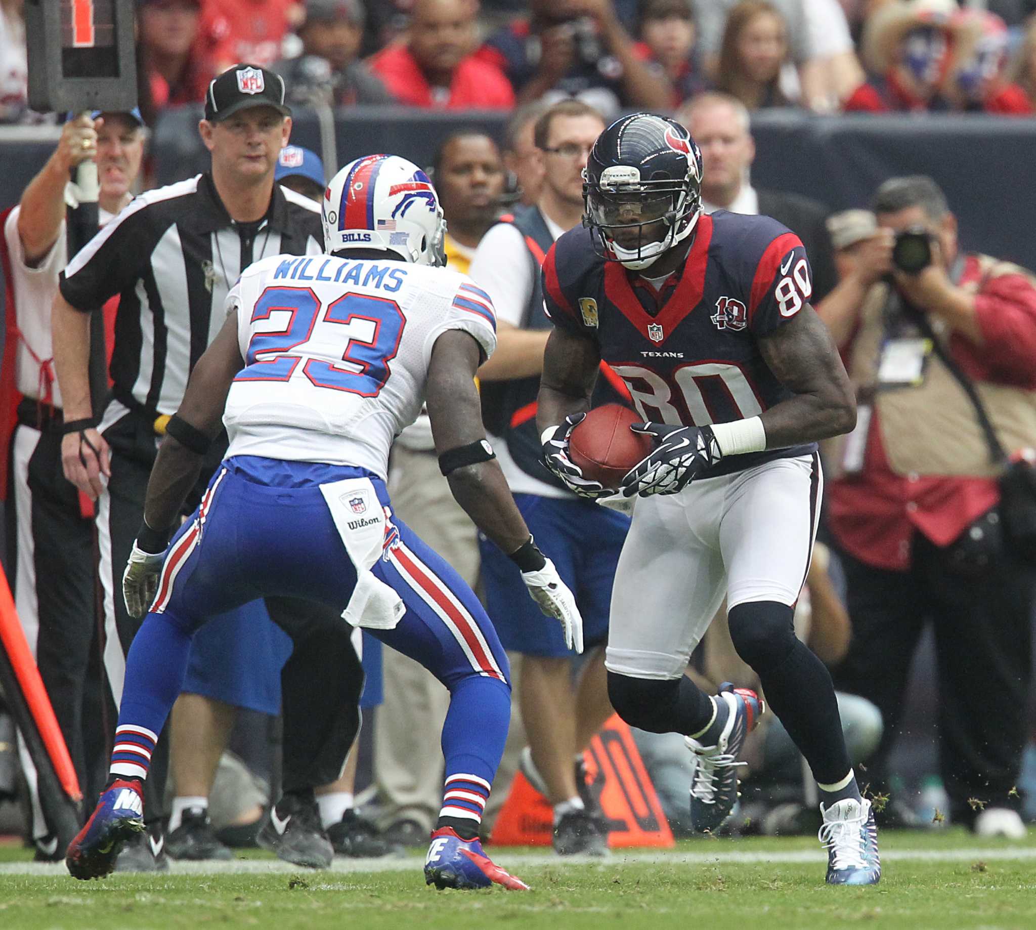 Ex-Bills safety Aaron Williams to visit Texans