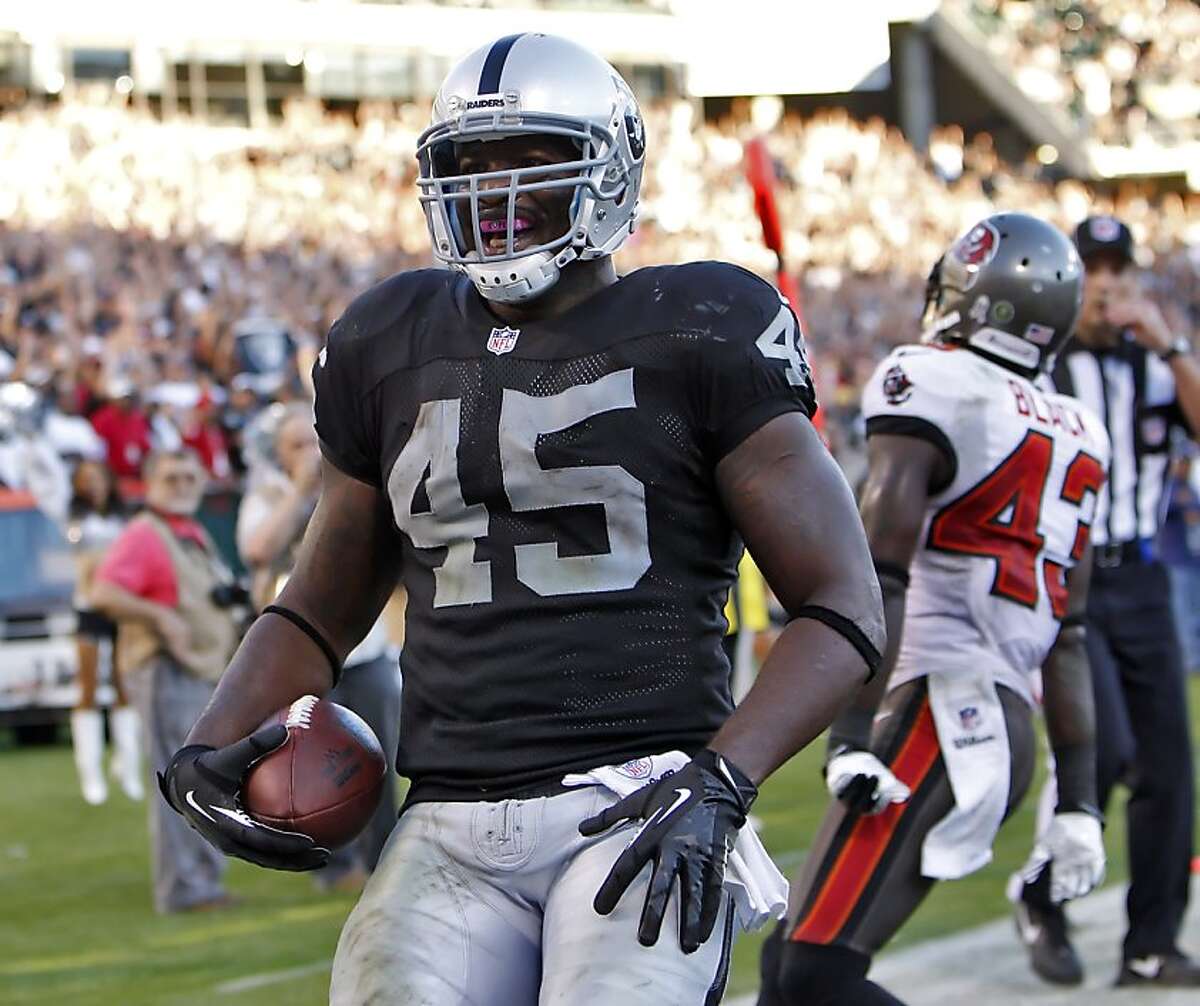 Martin runs over Raiders in homecoming