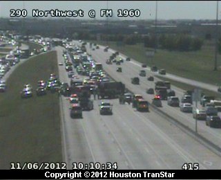 US 290 reopens after crash near FM 1960