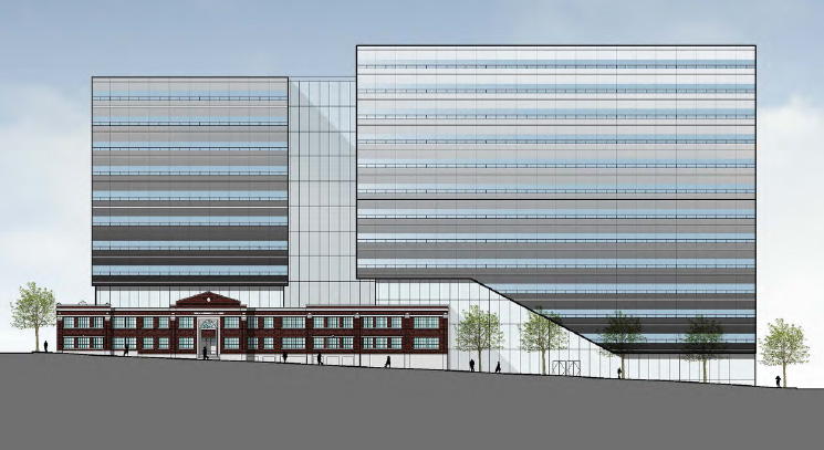 SLU towers would incorporate historic buildings