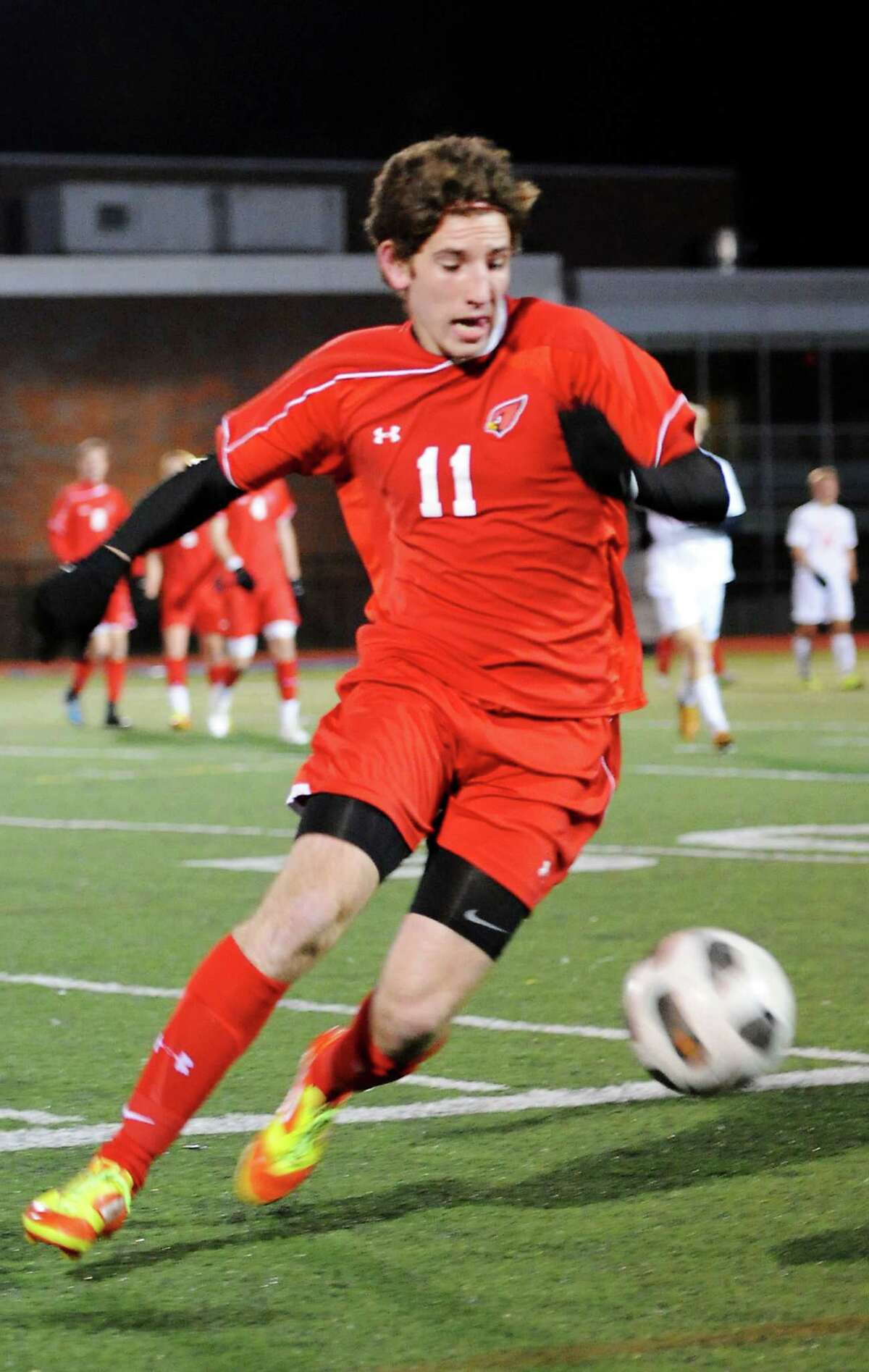 Ridgefield beats Greenwich to earn share of FCIAC boys soccer title