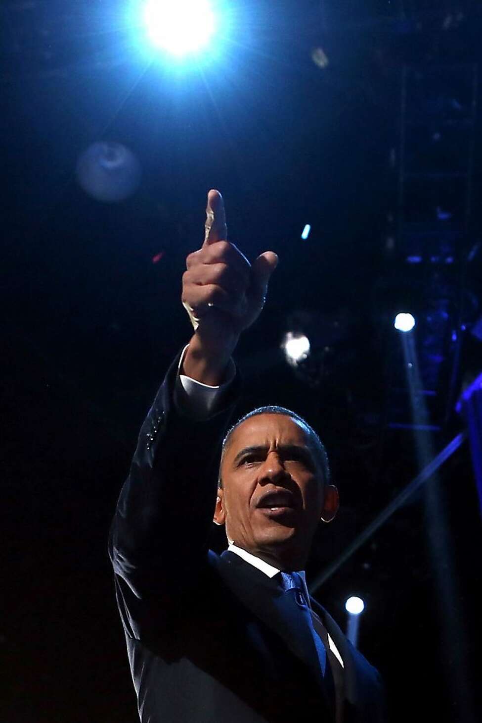 Election night in focus