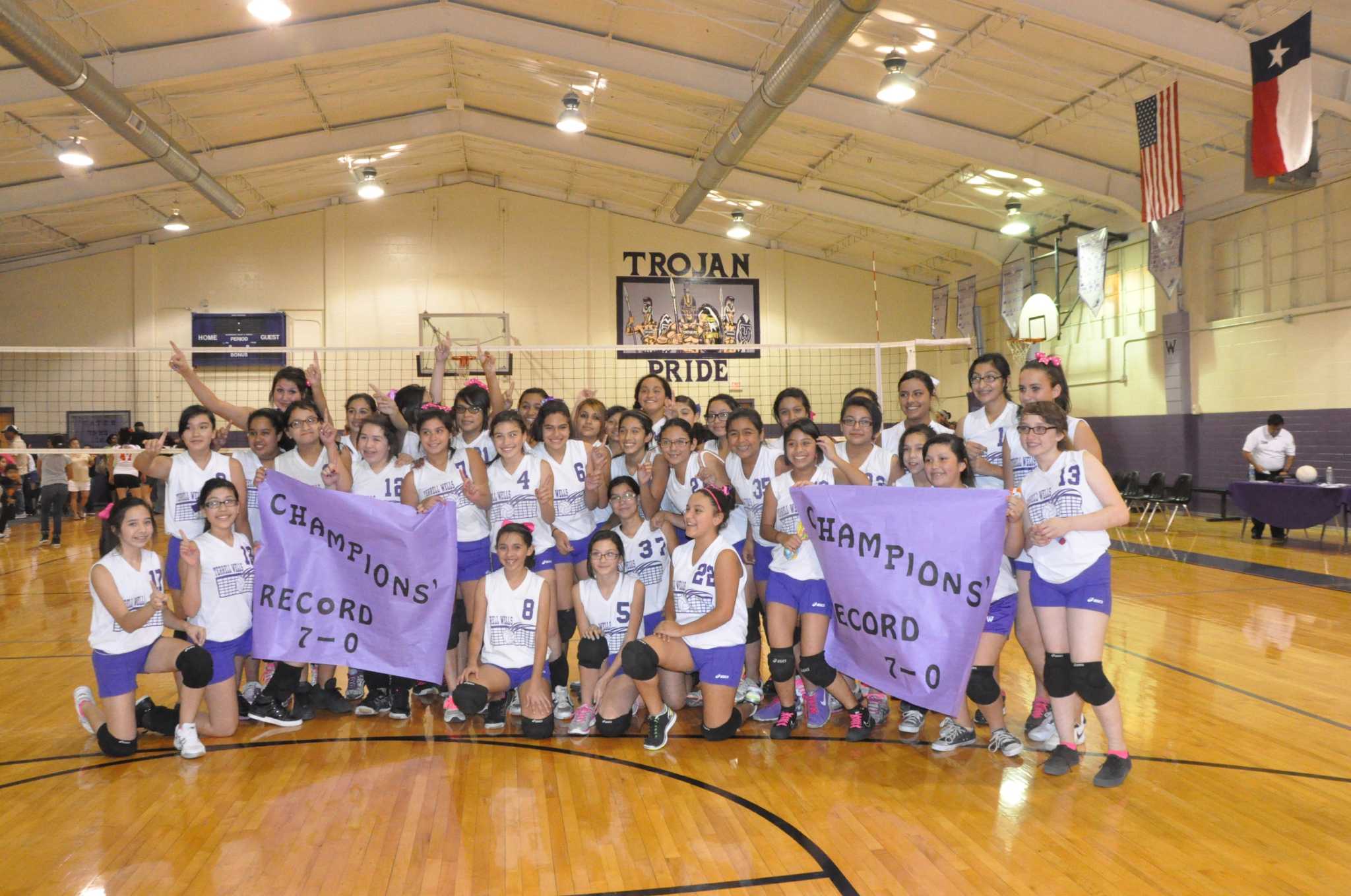 Terrell Wells seventh, eighth grade teams go undefeated