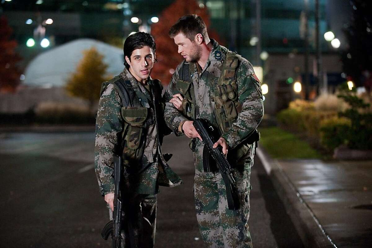 Josh Peck has fun promoting 'Red Dawn'
