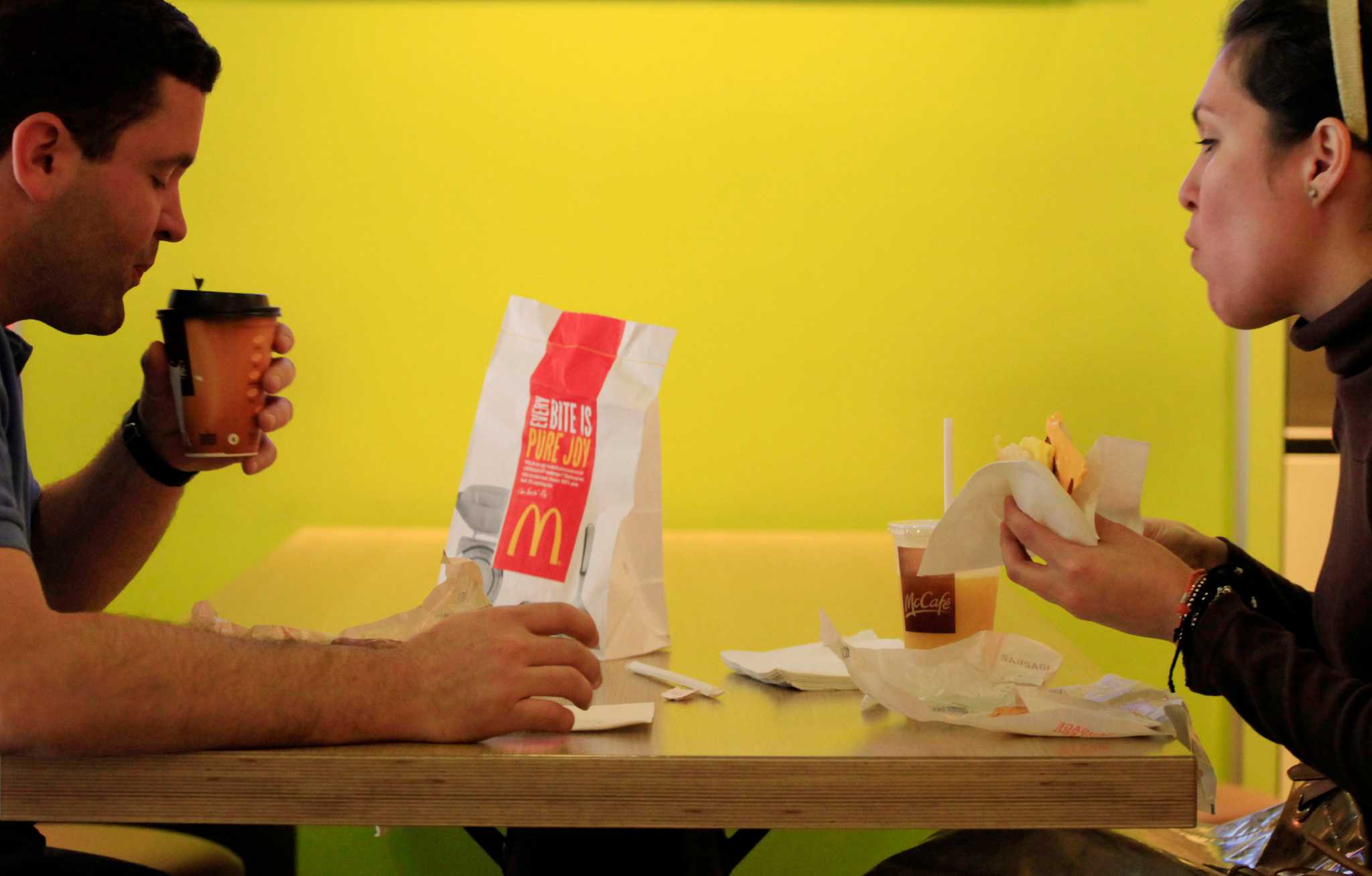 McDonald's sales drop for first time since 2003