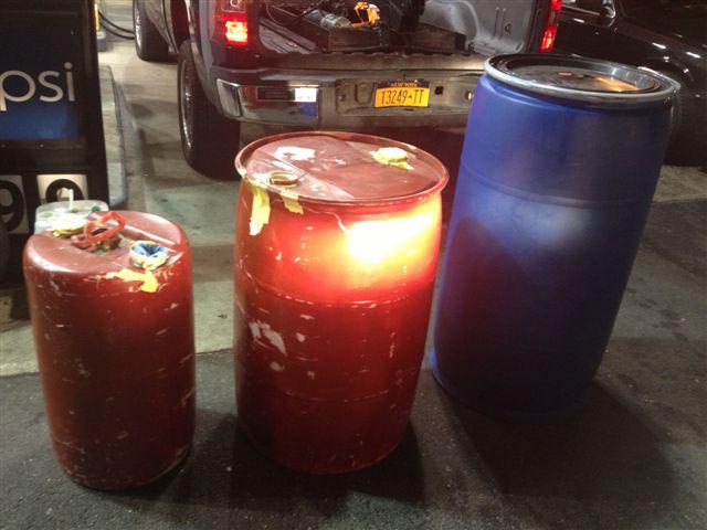 Cops issue tickets for illegal gas containers