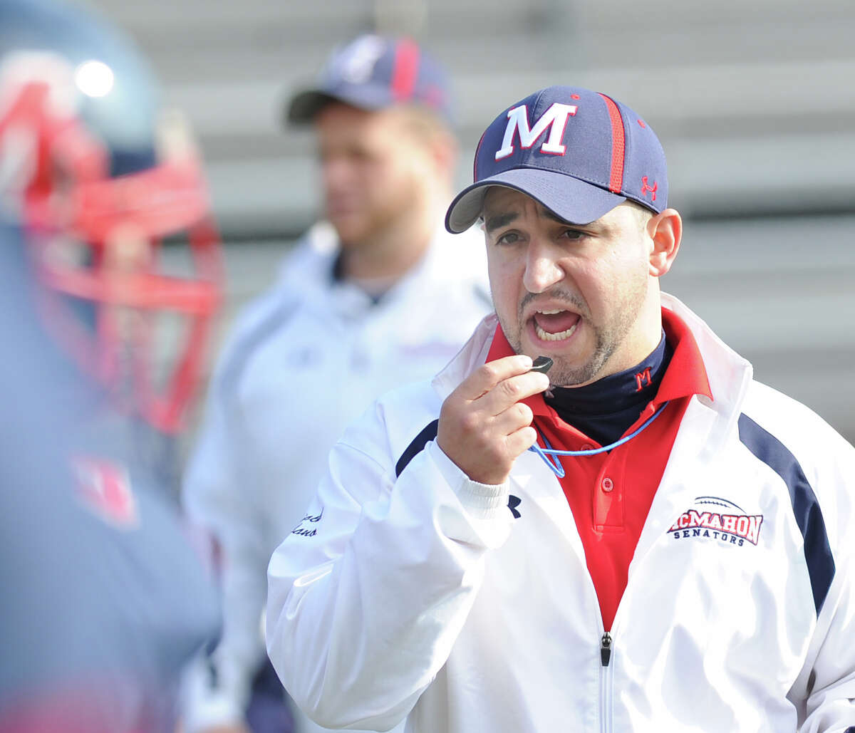 Greenwich football team cruises past McMahon, improves to 7-0