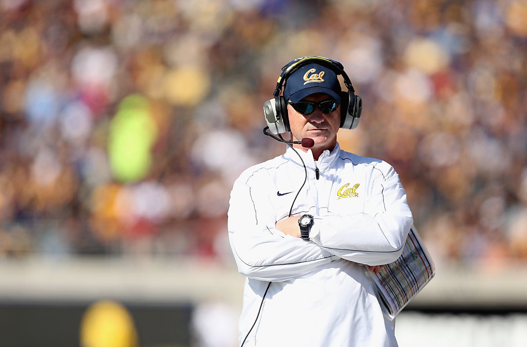 Cal fires head coach Jeff Tedford