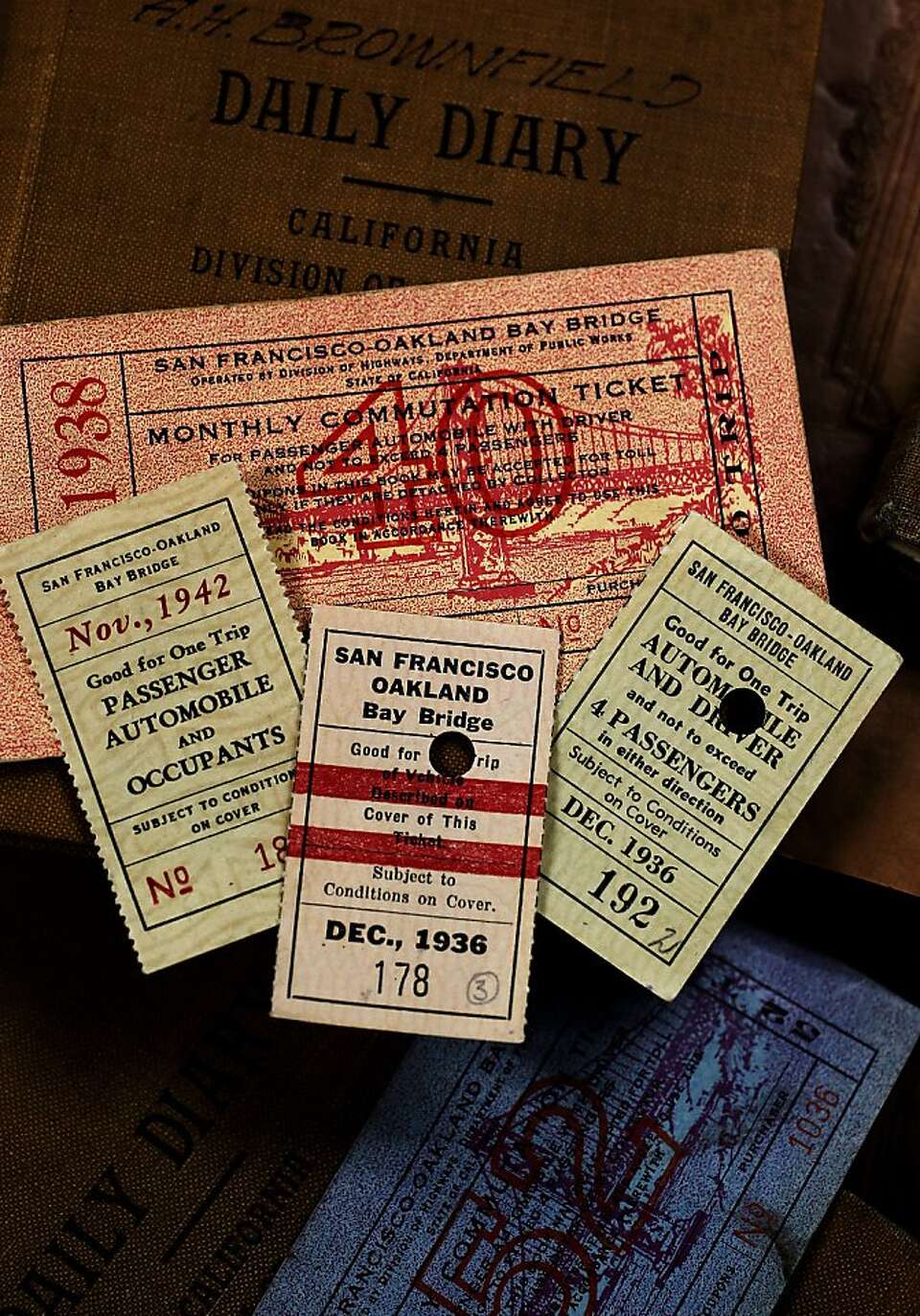 A peek inside the Bay Bridge's 'diary'