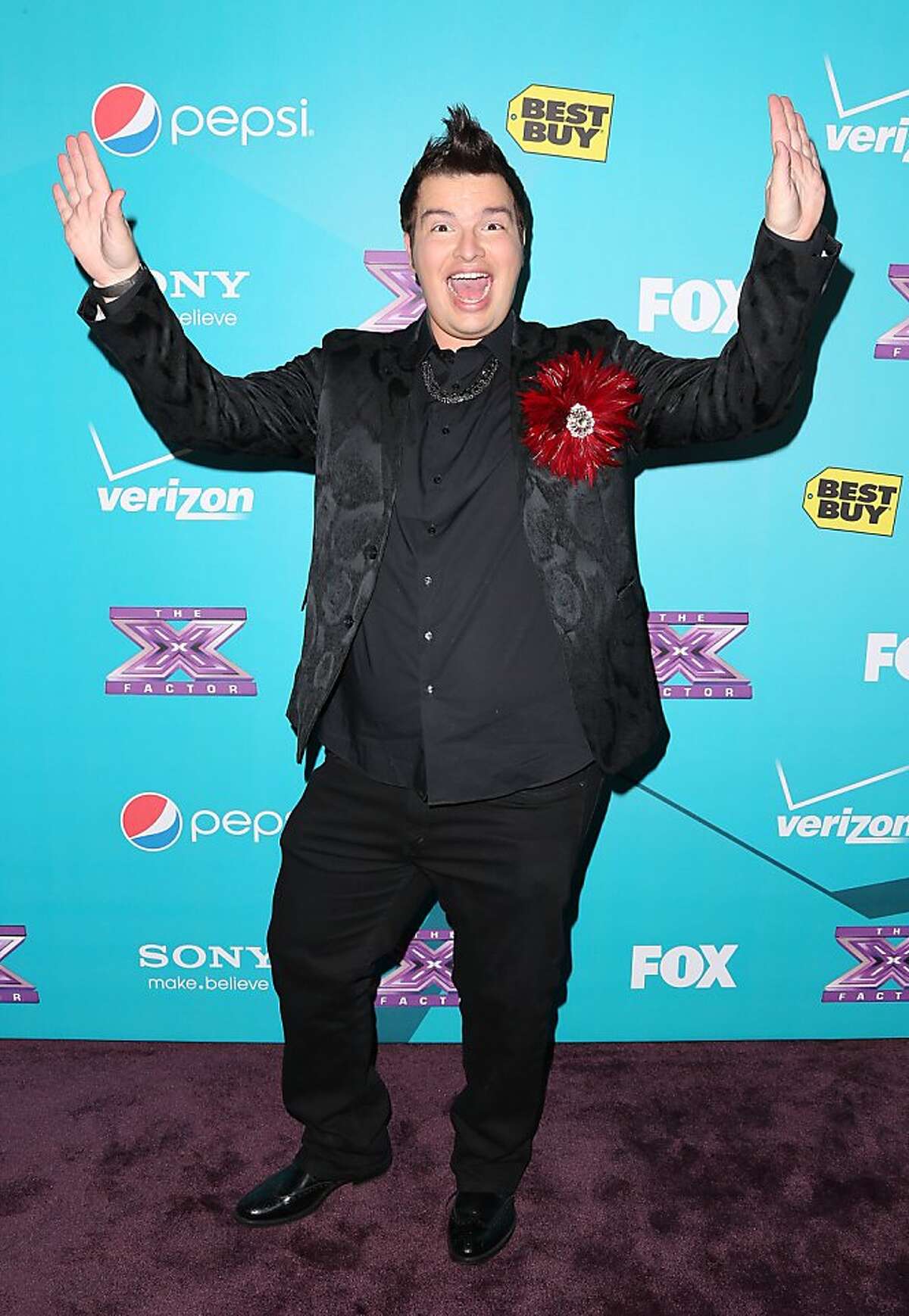 Jason Brock, off 'X Factor,' back in SF