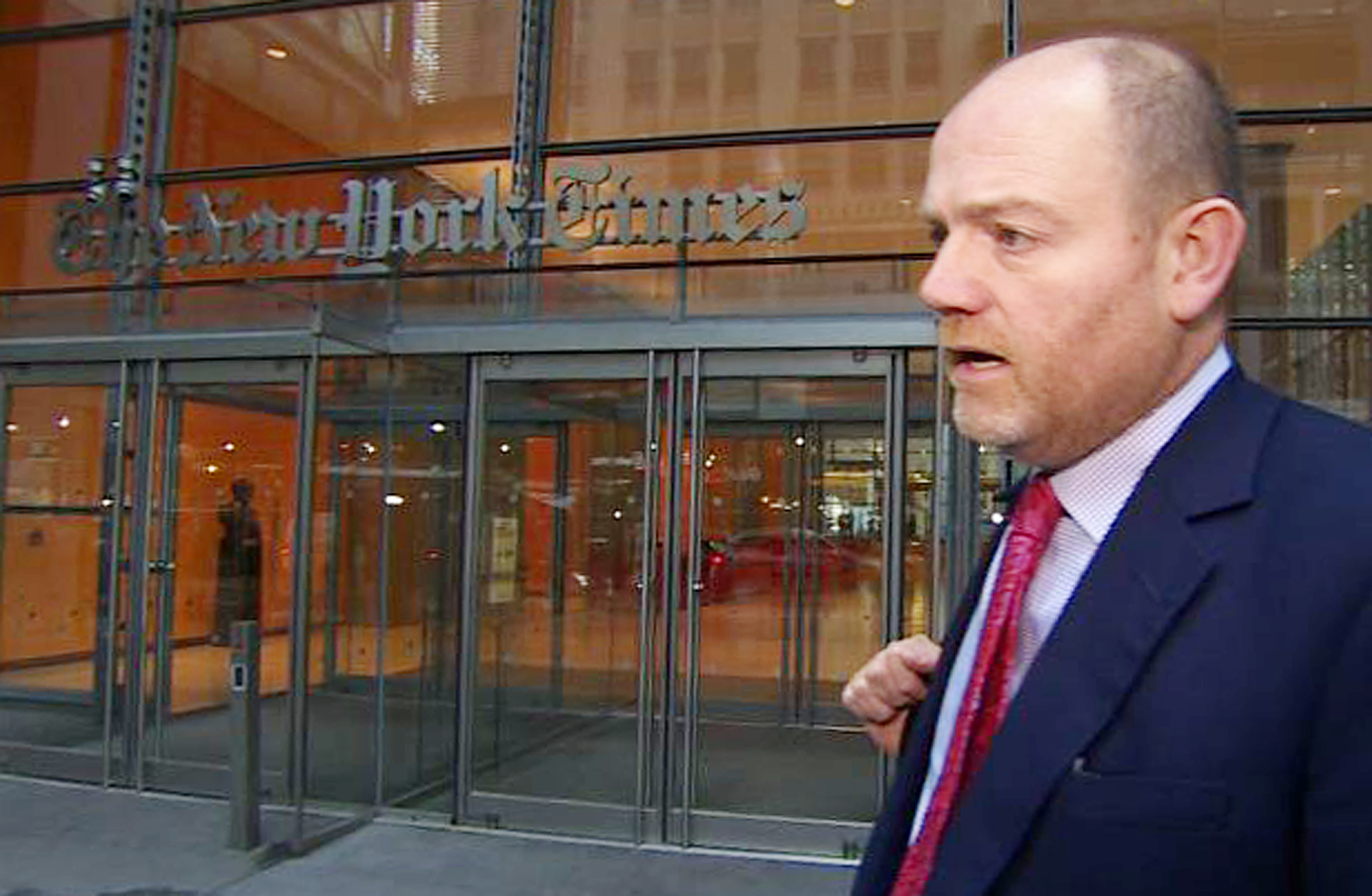 Thompson starts as NY Times CEO amid BBC scandal