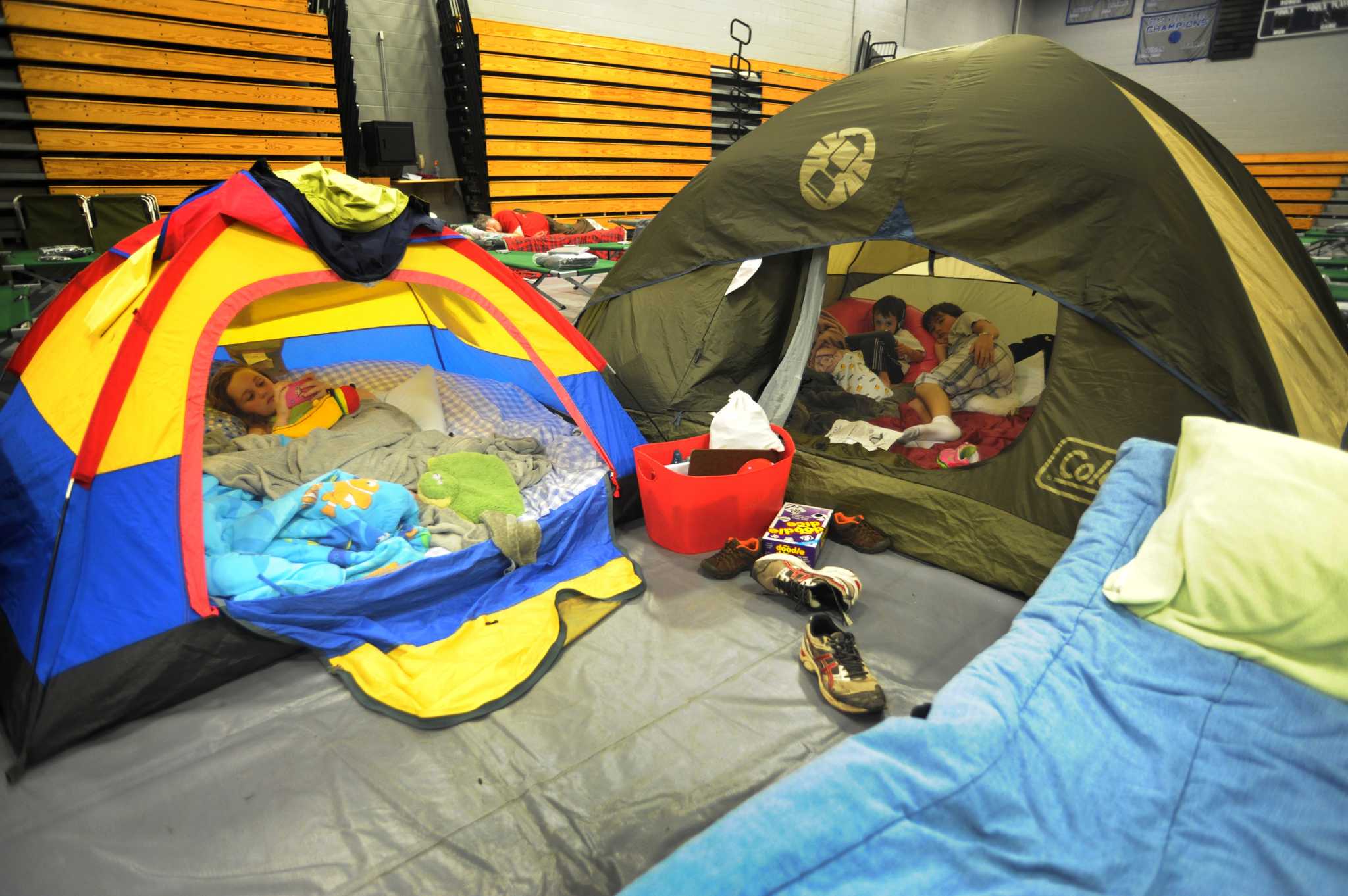 Moving Forward, Looking Back / Gimme Shelter: View from inside ...