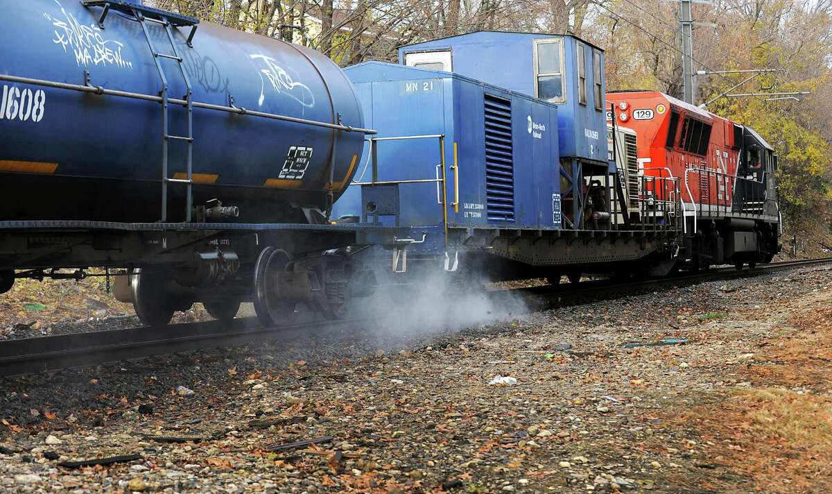Leaves foul morning rail commute