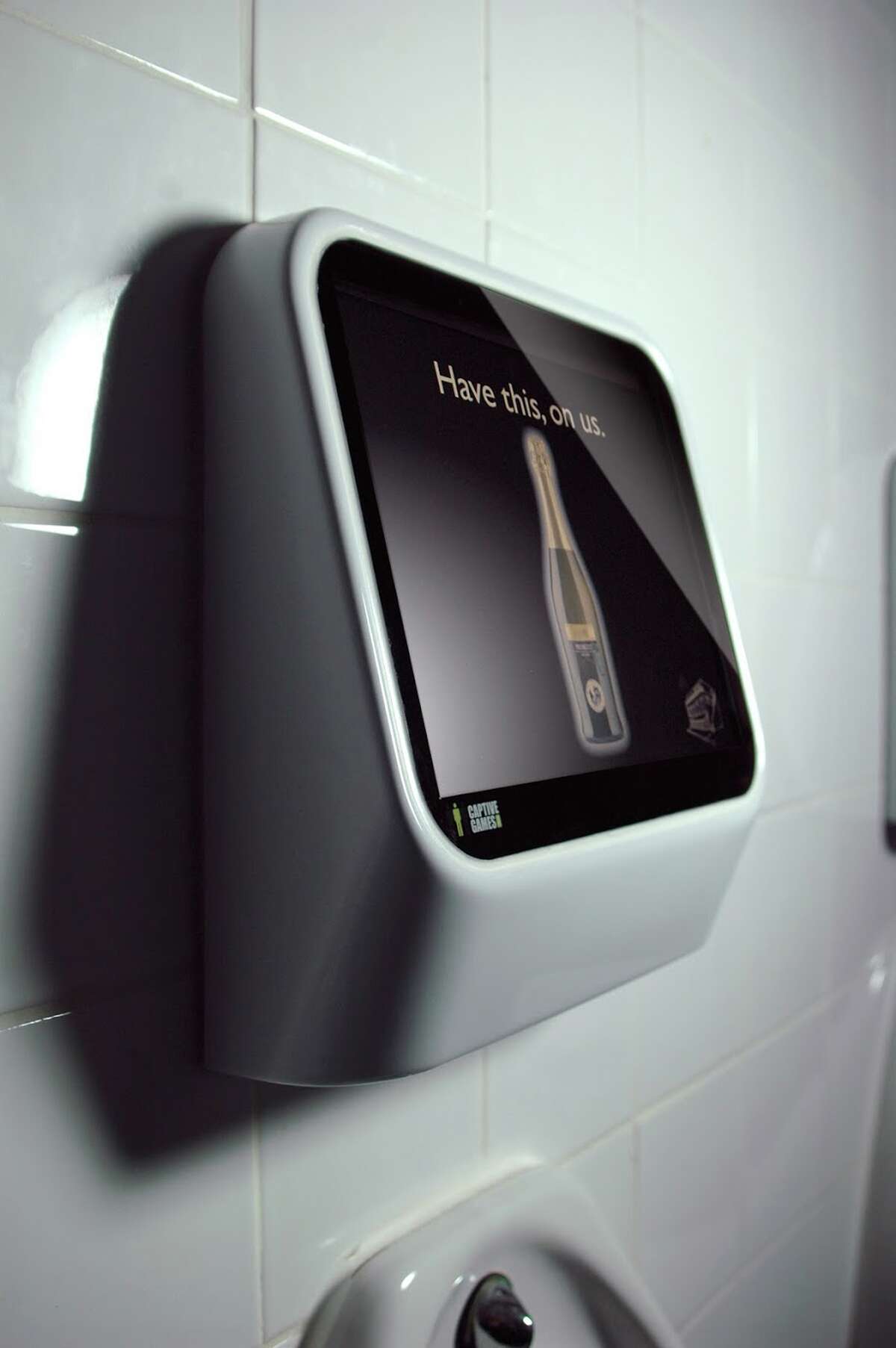 Pee-controlled games may be coming to a urinal near you