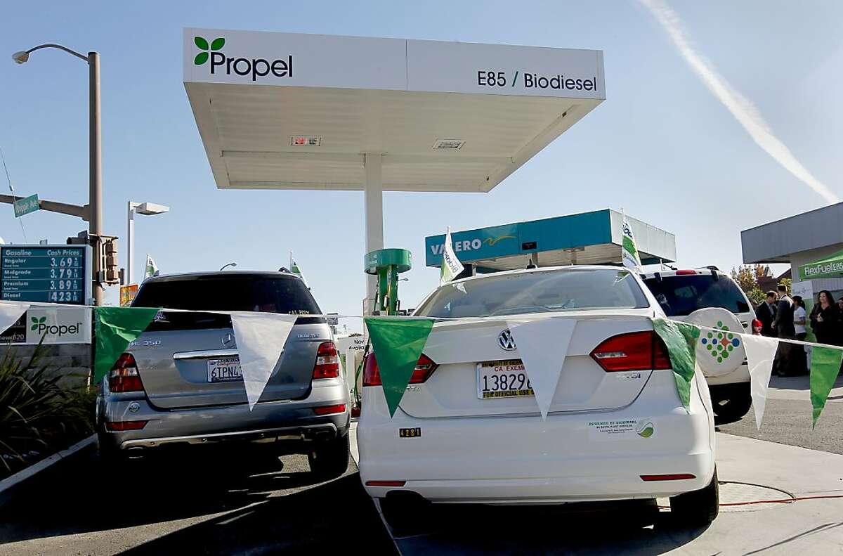 Algae-based fuel on sale in Bay Area