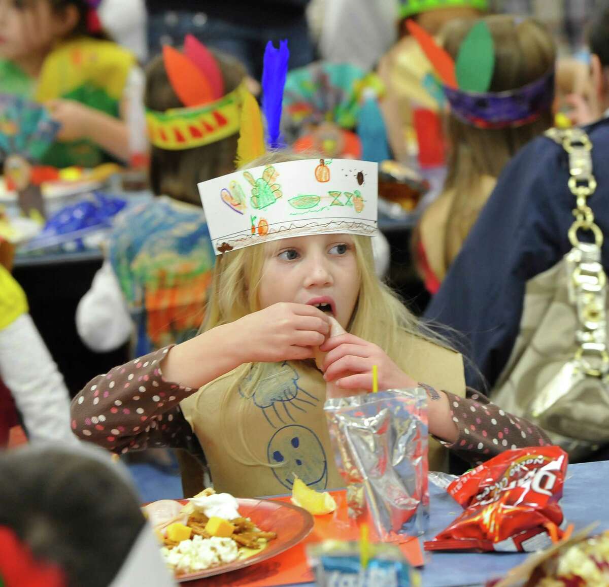 Feast Day at Sallie Curtis Elementary School