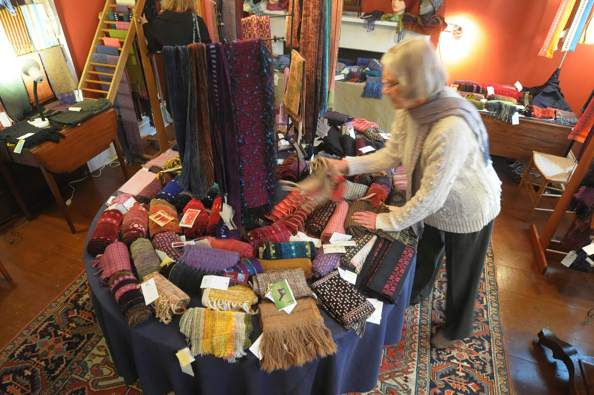 Photos: Weavers' Guild show, sale
