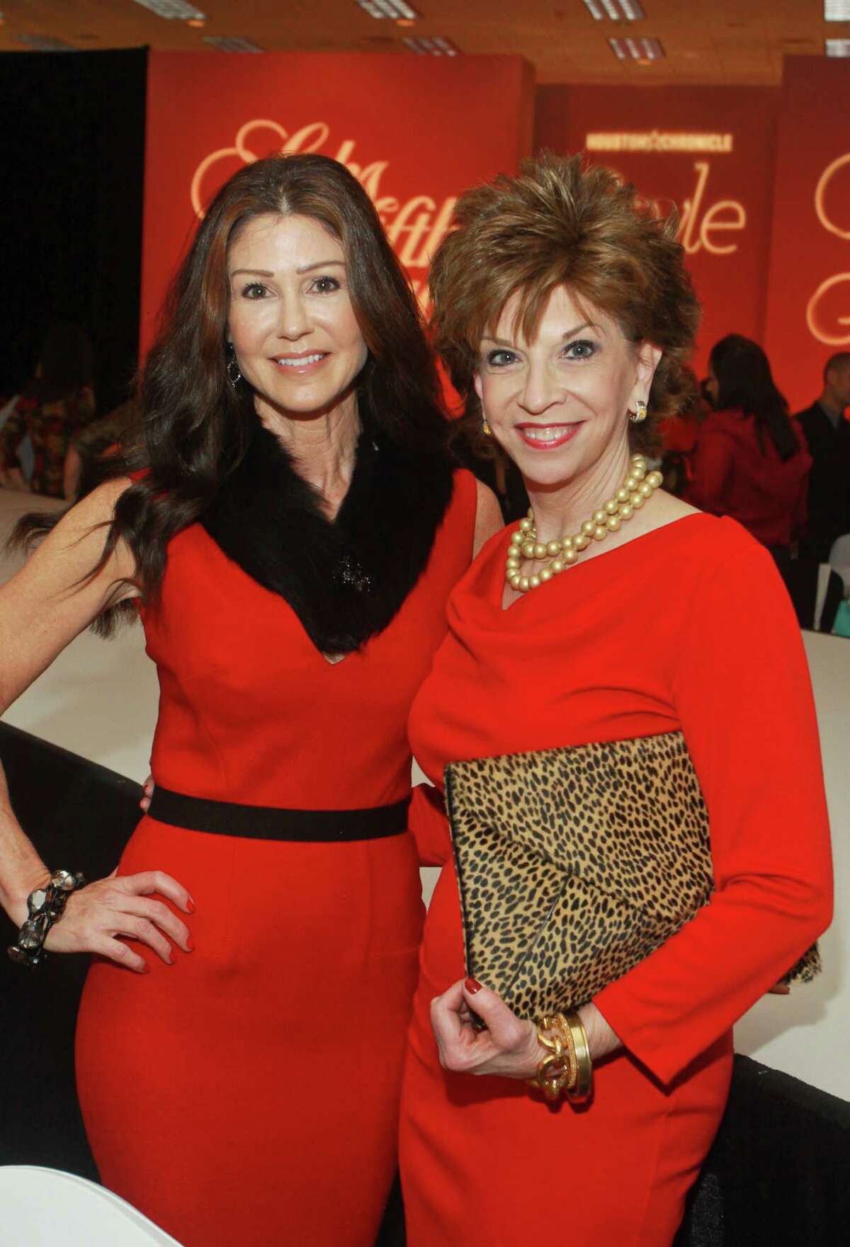 Red hues ruled the week's social scene