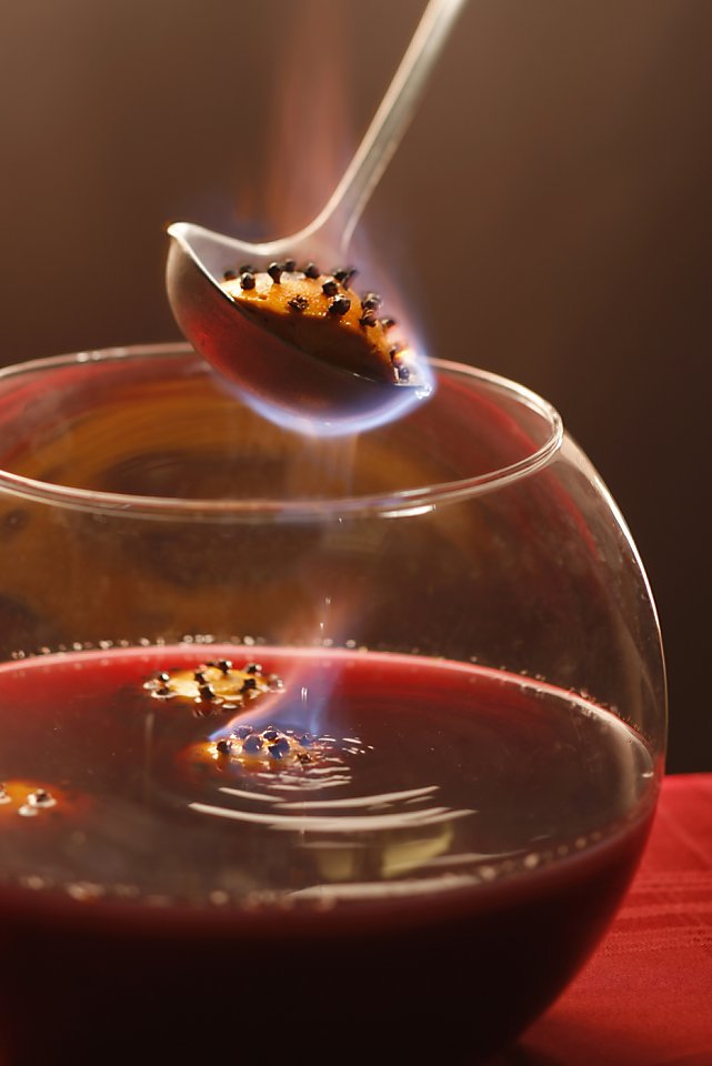Rum-doused Bishop lights up punch bowl