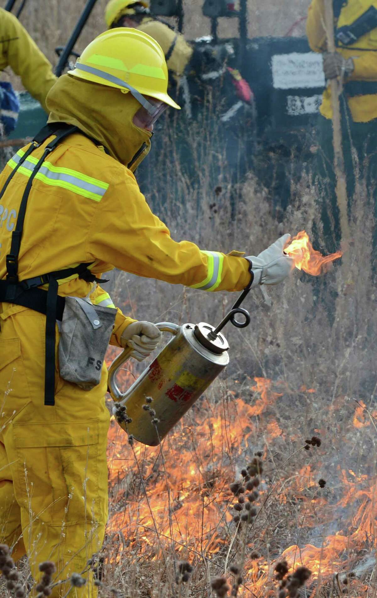 Photos: Controlled burn in Pine Bush