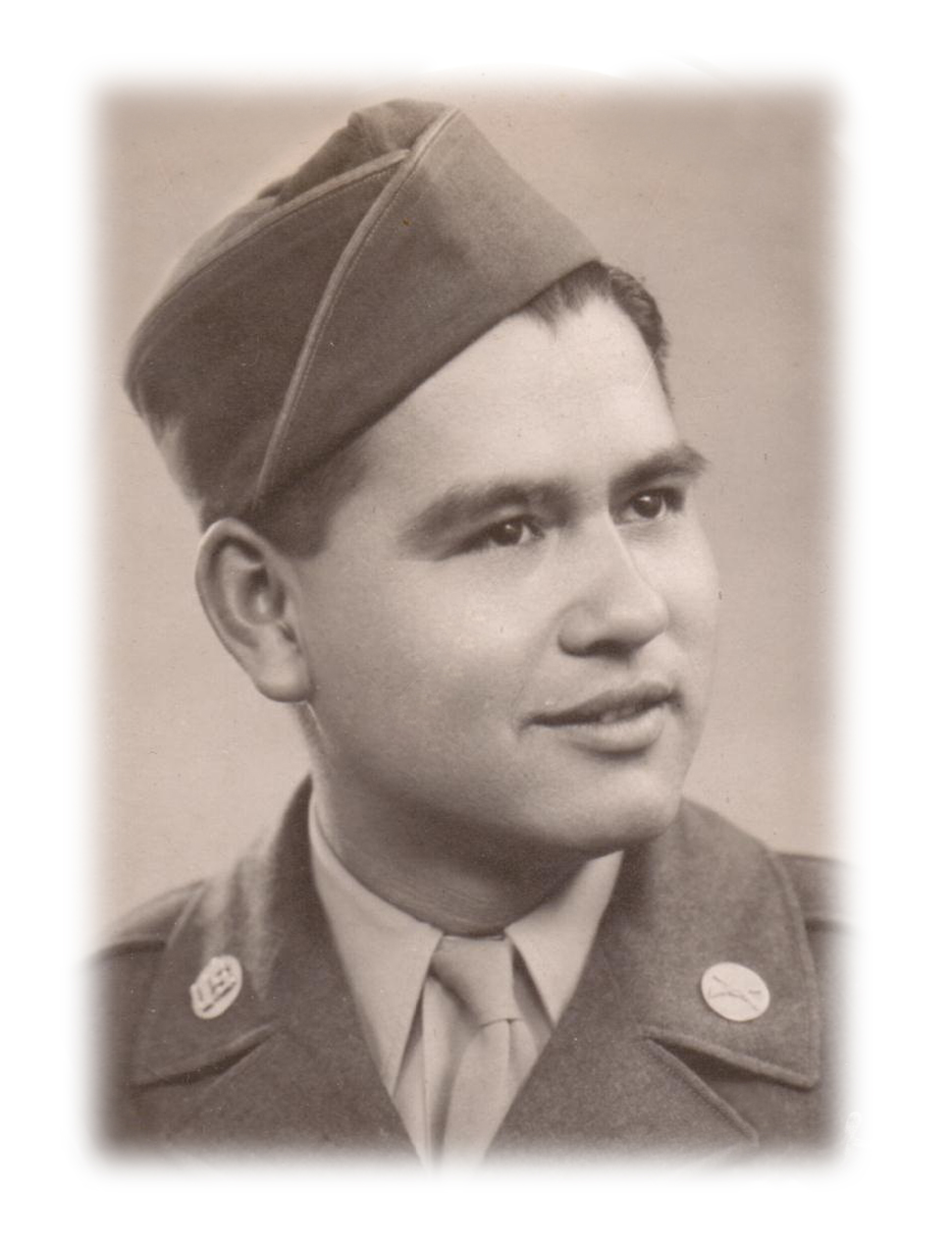 Cantu fought in Normandy, Battle of the Bulge