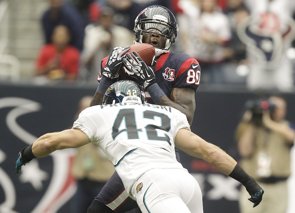 Schaub, Texans put on big air show