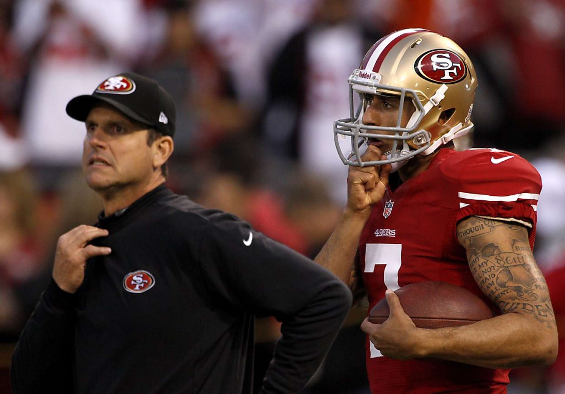 49ers' Kaepernick thrives in 1st start