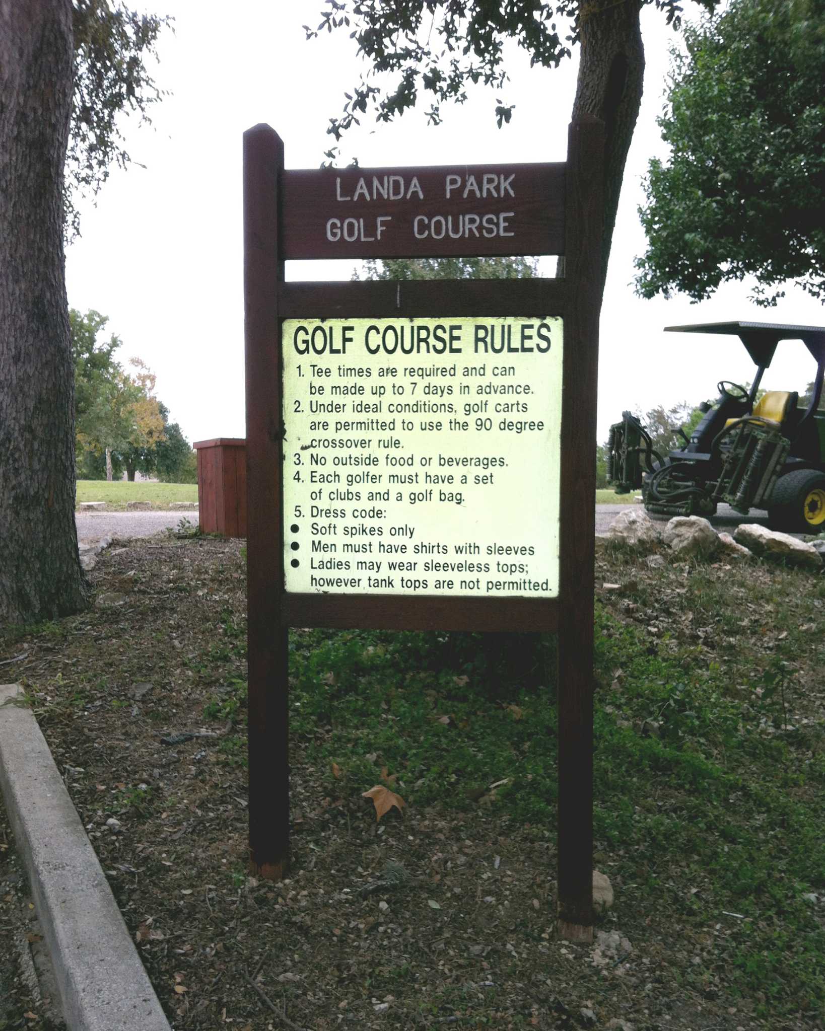 A Round Here: Landa Park Golf Course