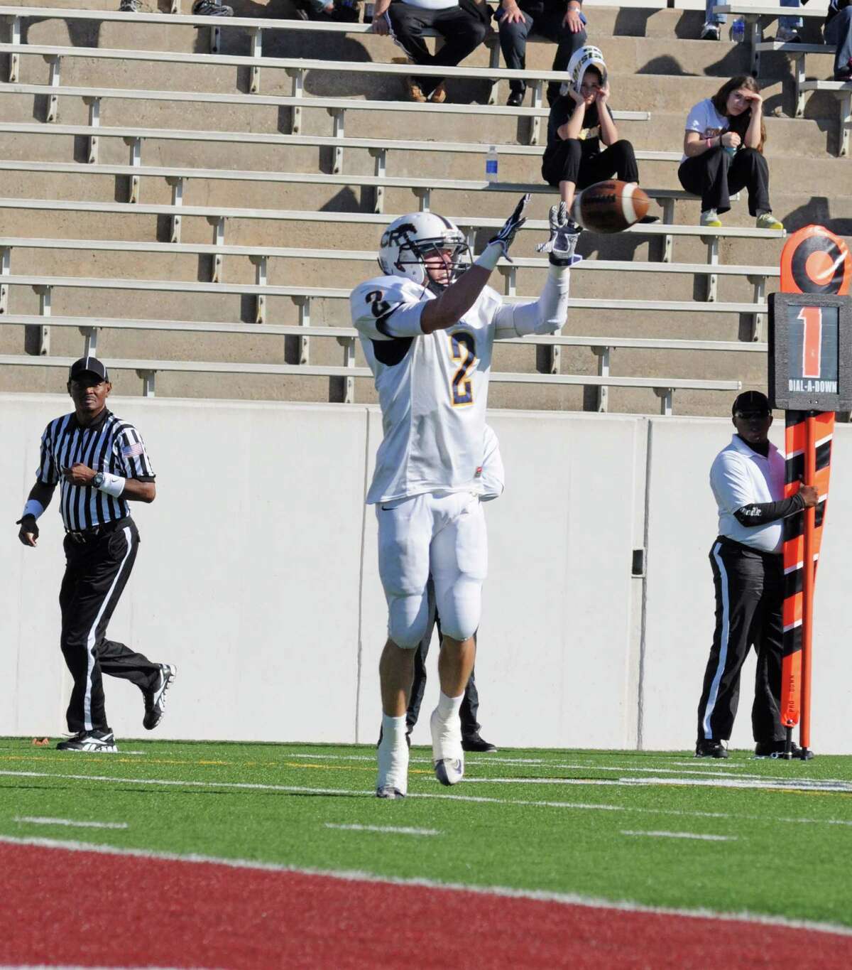 Football: Cy Ranch goes for two against Memorial