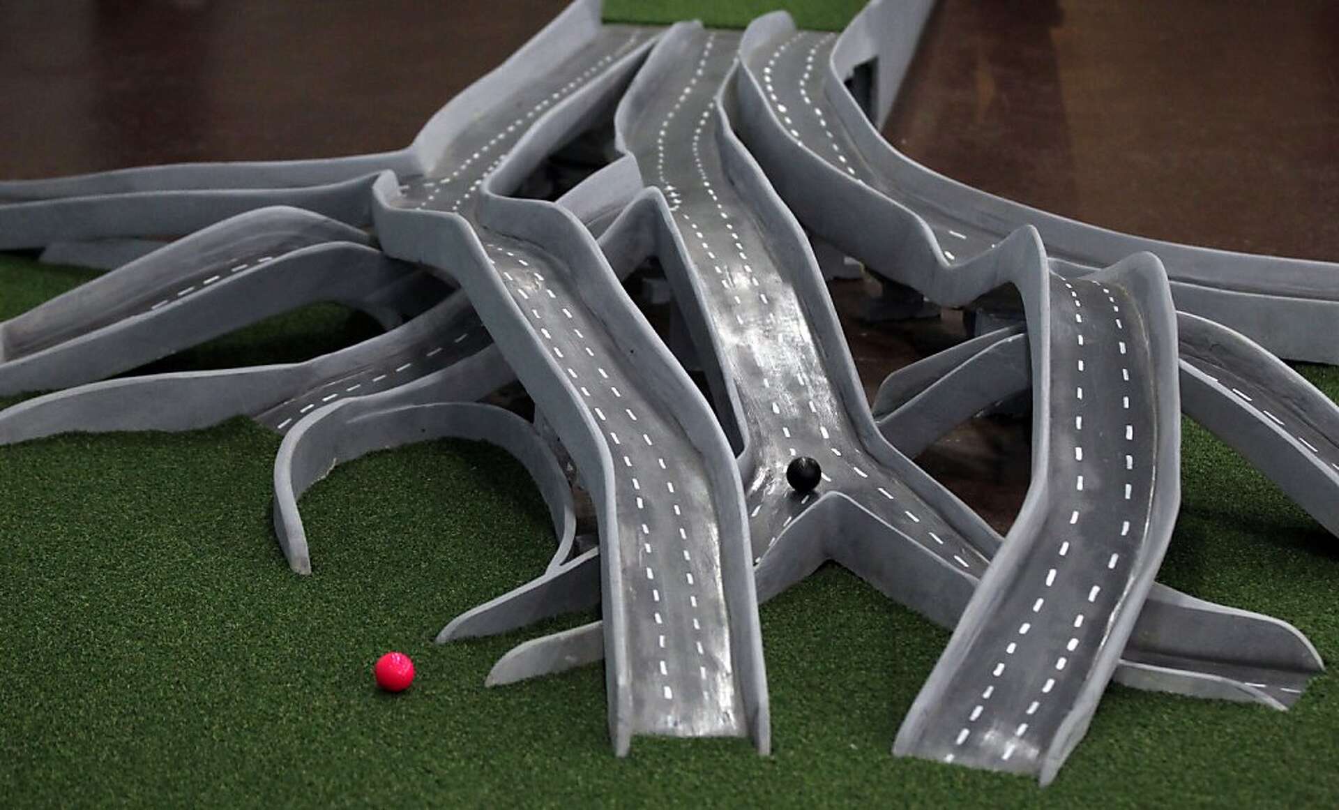 Mini golf through Bay Area landmarks