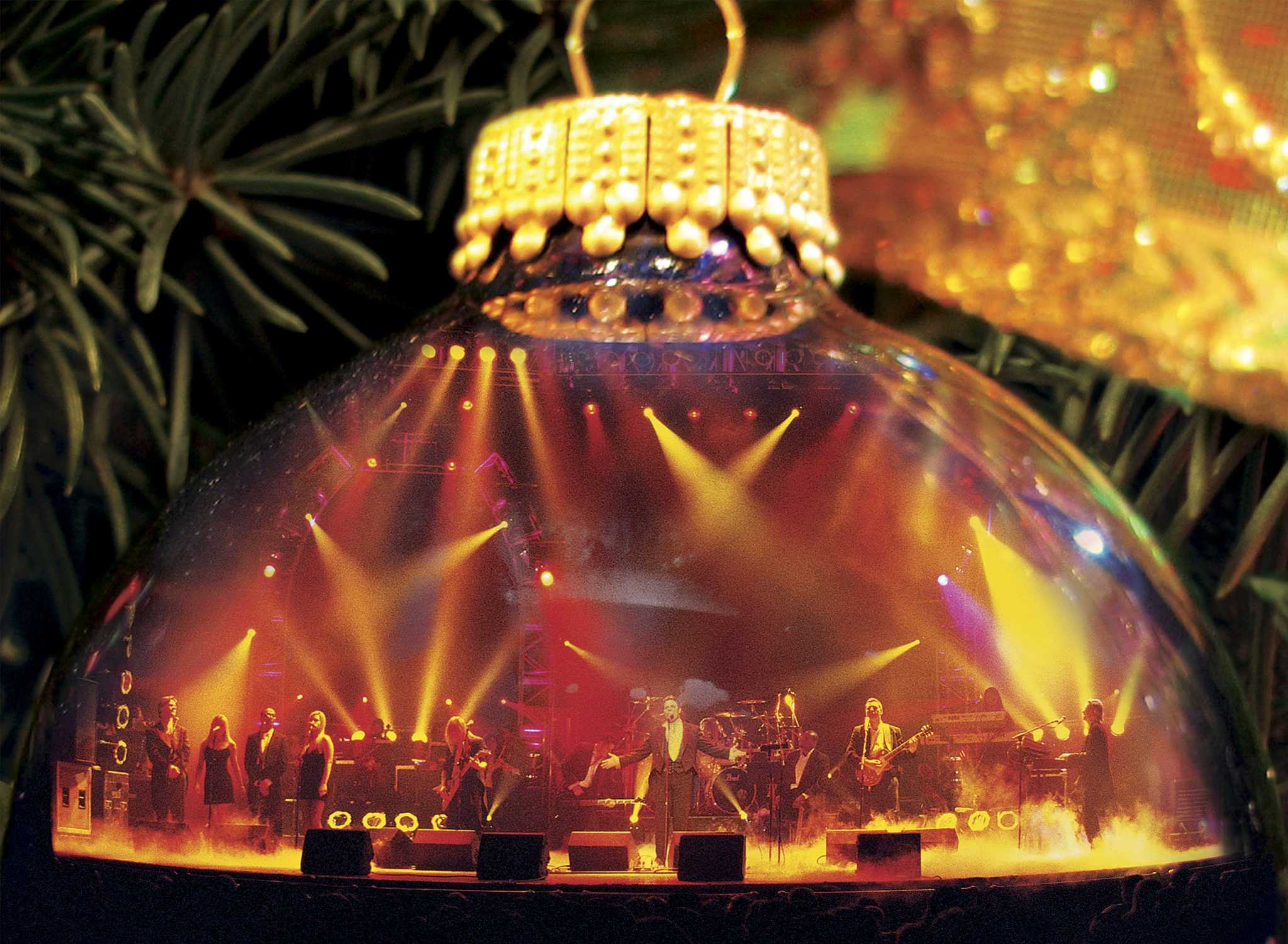 Downtown - Music: Silent night? Hardly.