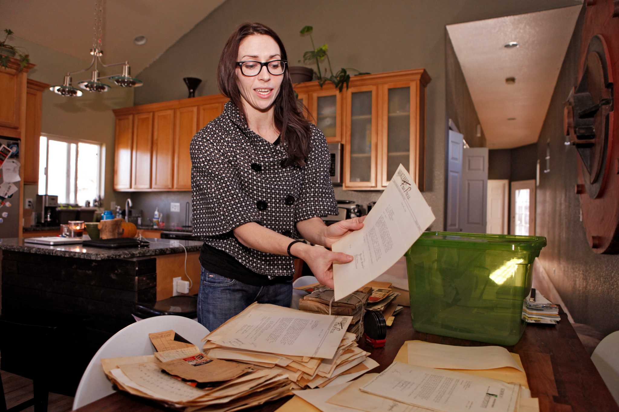 Internment camp letters found