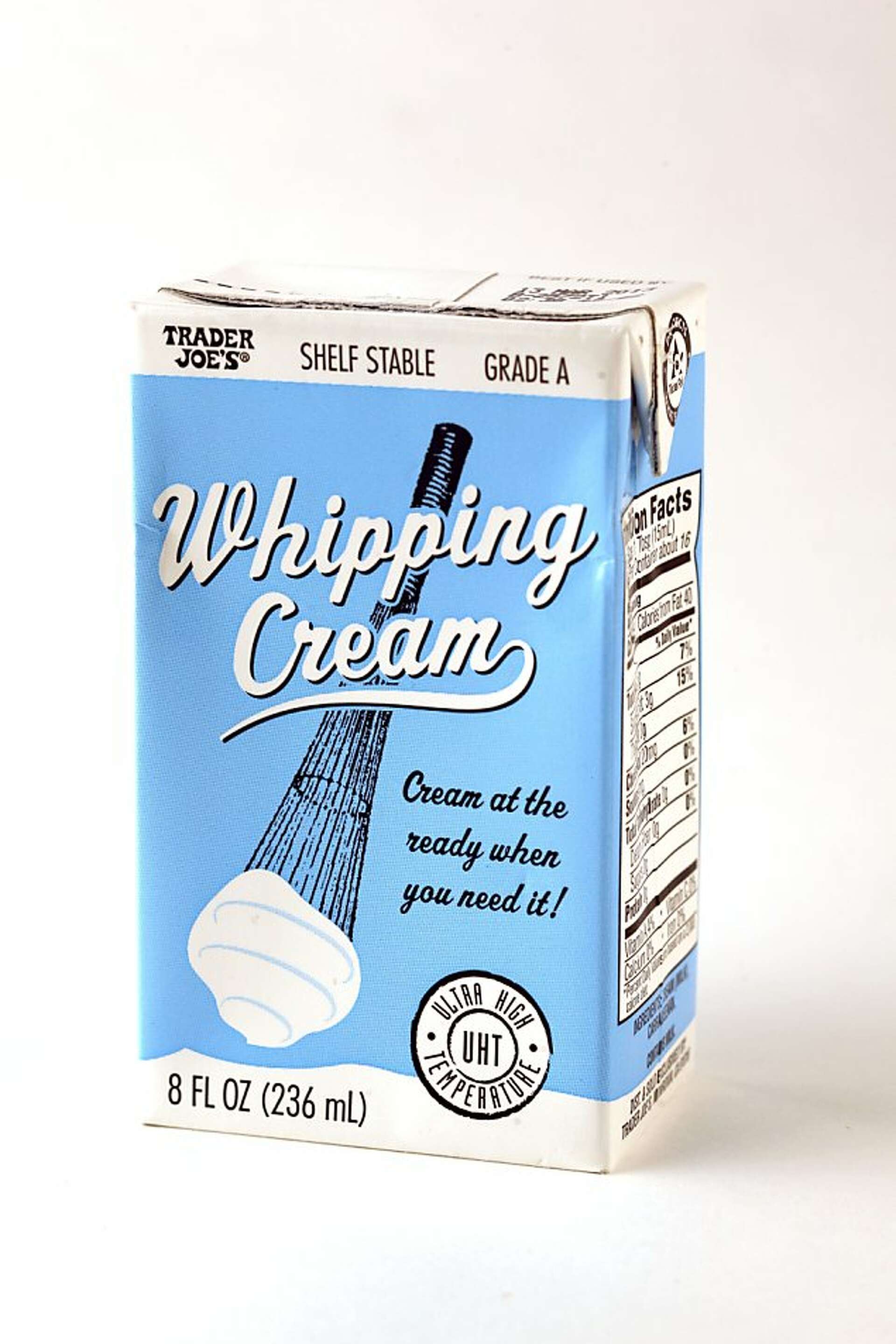 What's New: shelf-stable whipping cream