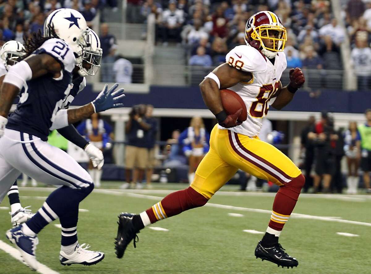 The Washington Redskins defeat the Dallas Cowboys