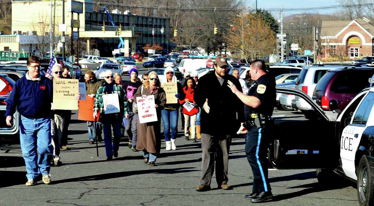 Walmart protests throughout Connecticut