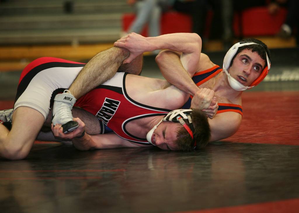 Danbury pins Warde to keep streak alive