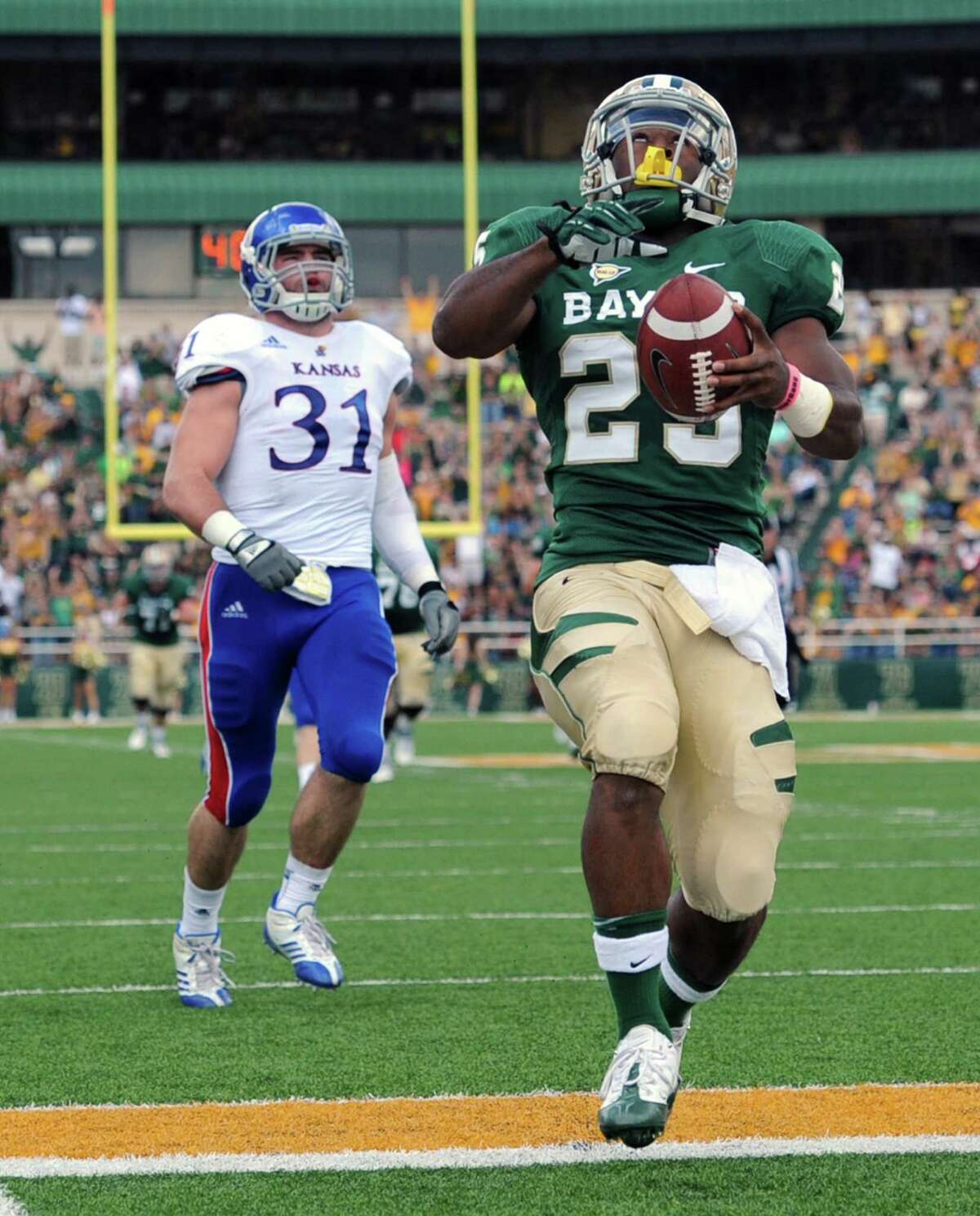 Baylor's 'Thunder and Lightning' running backs