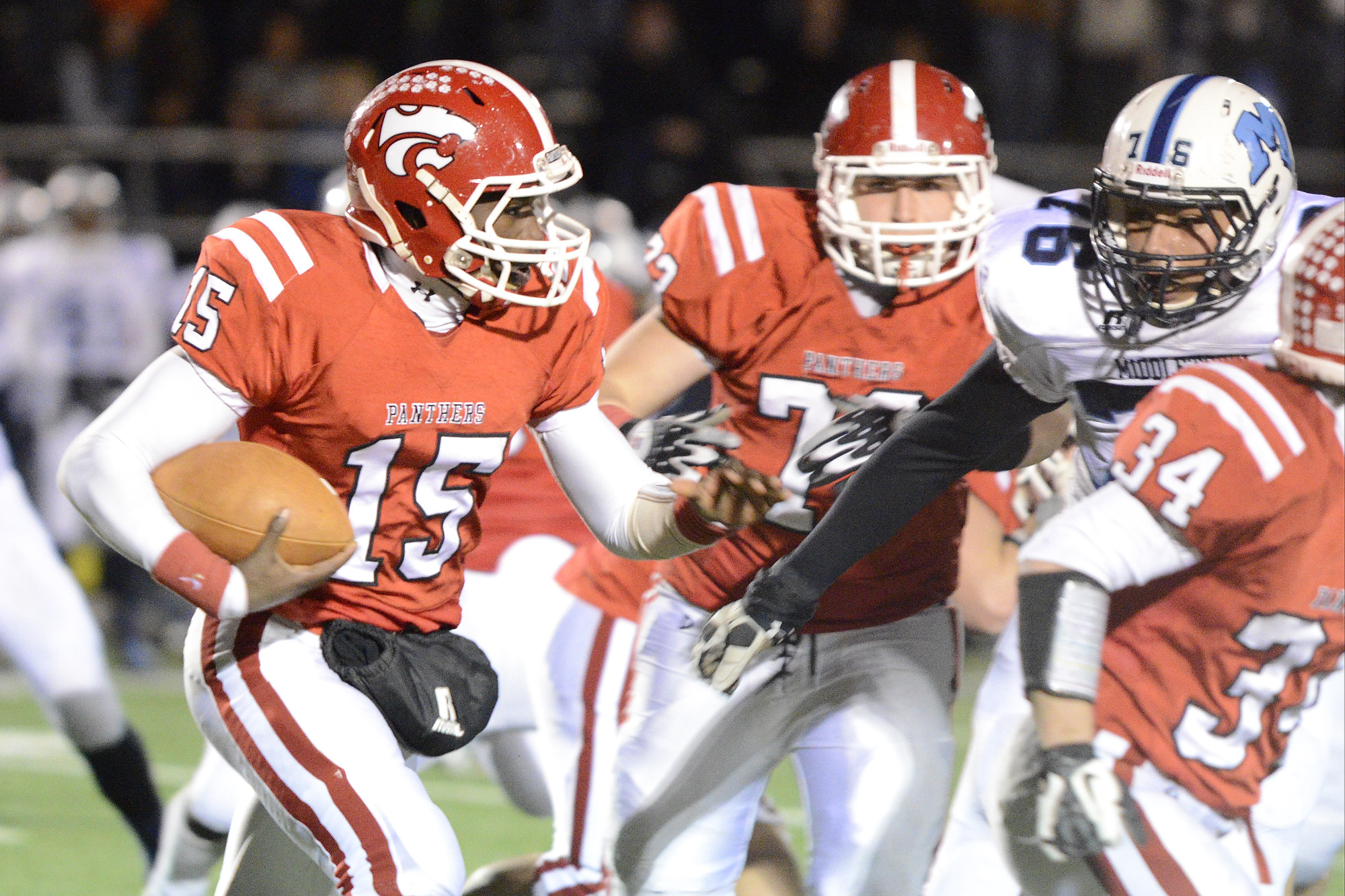 Masuk 'rocks' Middletown in second half