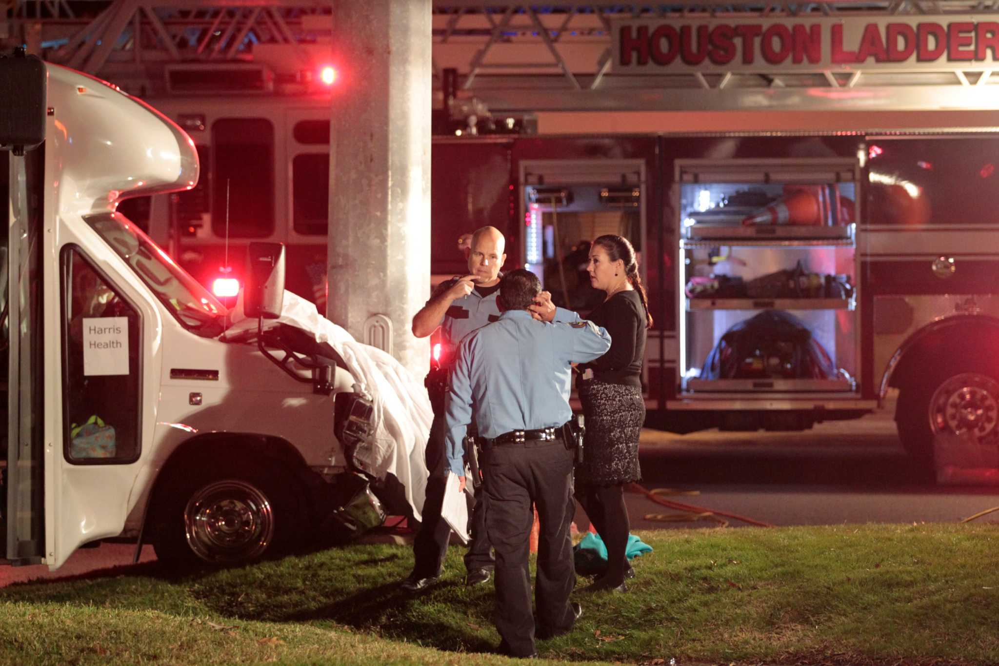 Runaway bus kills pedestrian at Medical Center