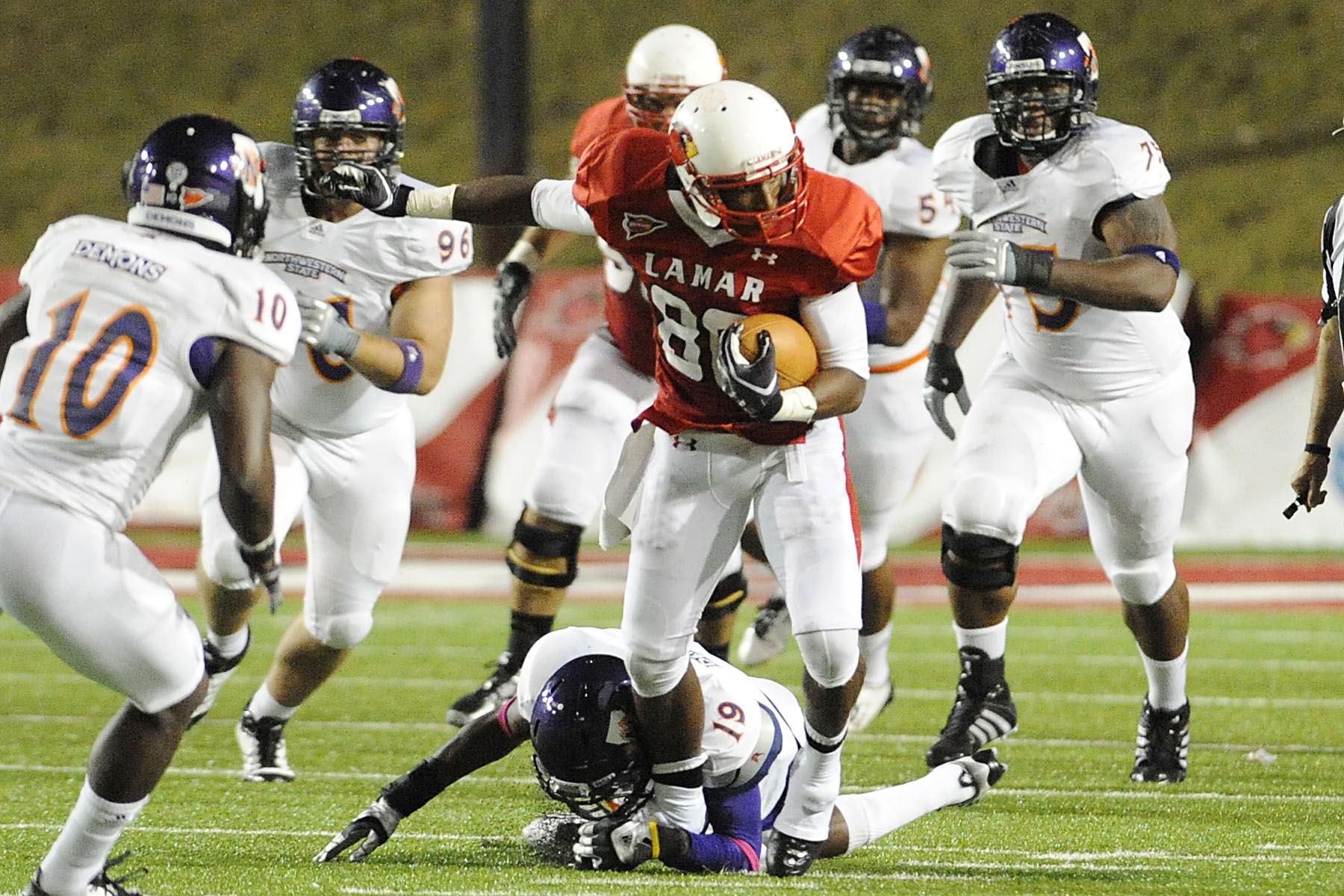 Former Lamar receiver J.J. Hayes signs with Arena team
