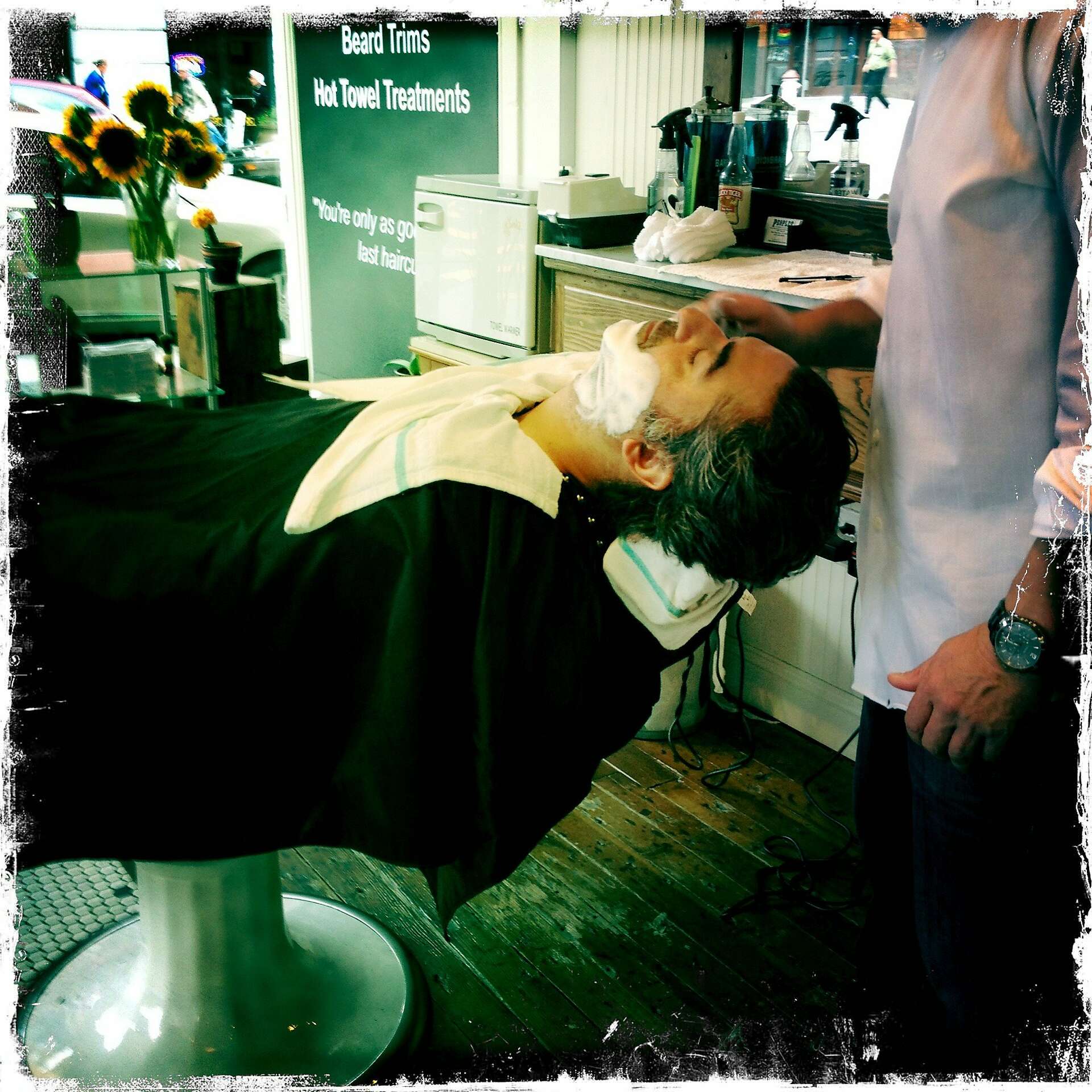 Shave and a haircut - back in vogue