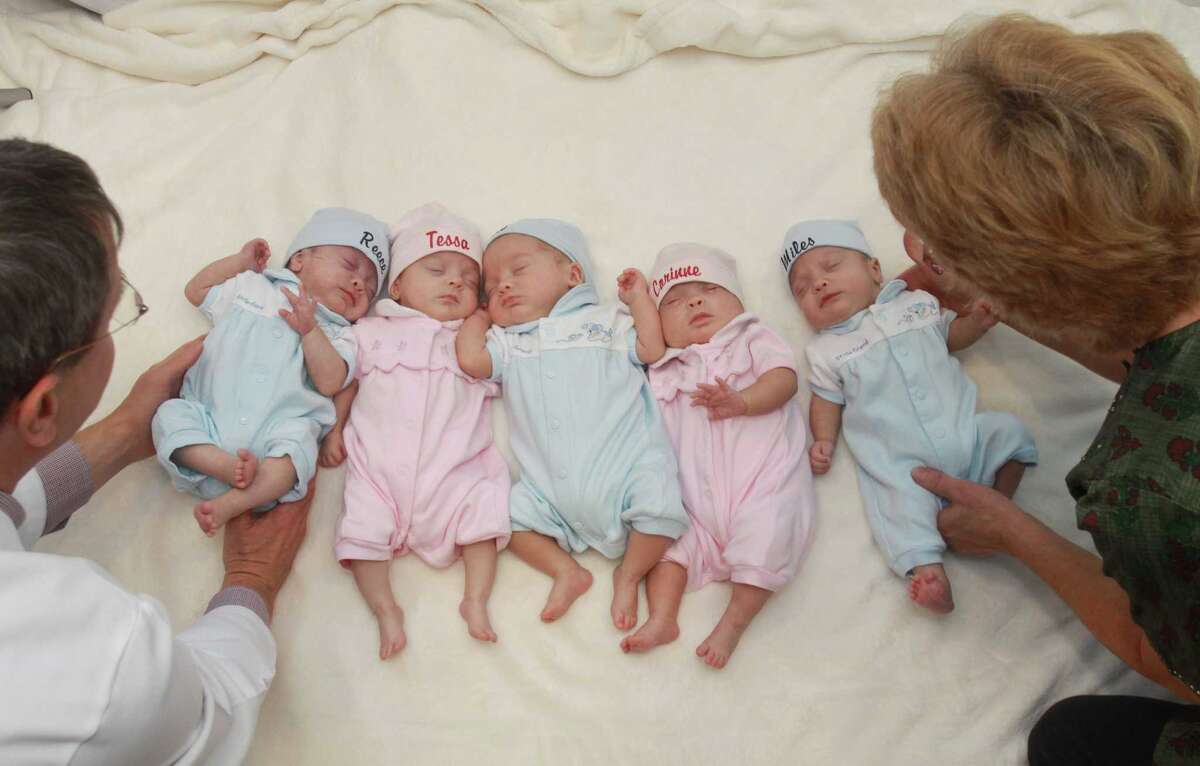 Best friends at birth: Rare set of twins born holding hands